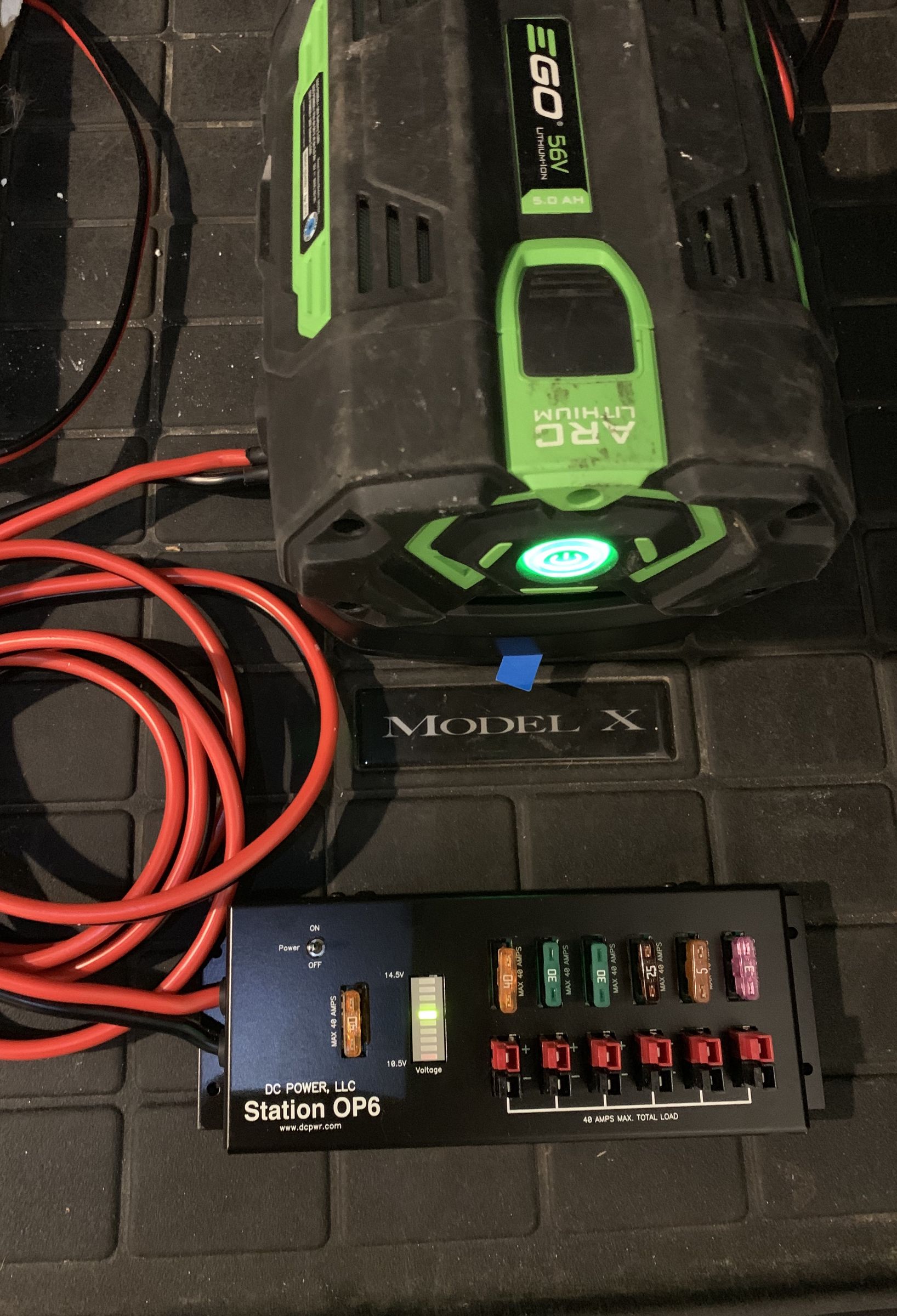 12v Power From EGO Power 56v Battery : 5 Steps (with Pictures ...