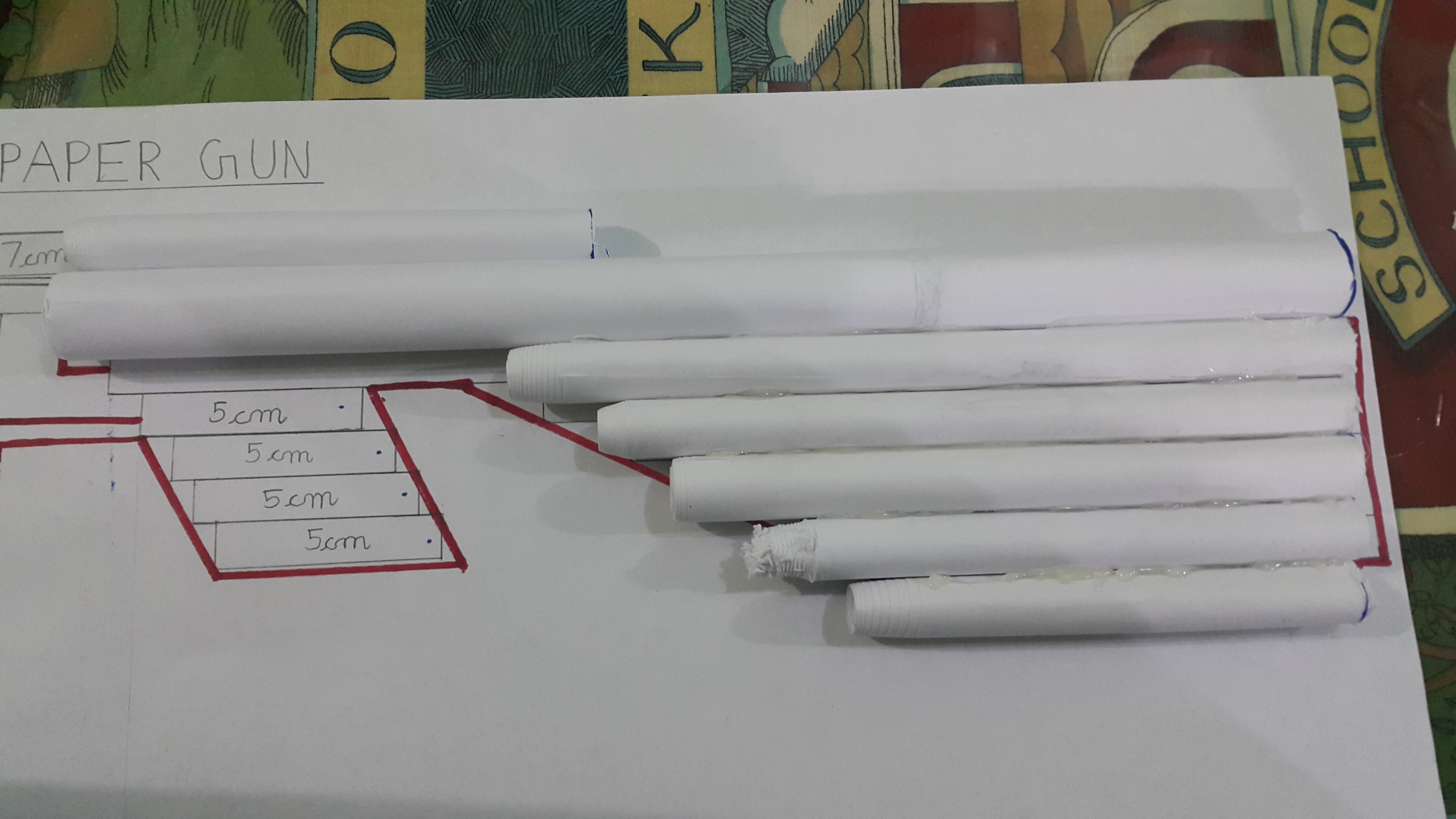 Paper Gun That Shoots Paper Bullets : 15 Steps - Instructables