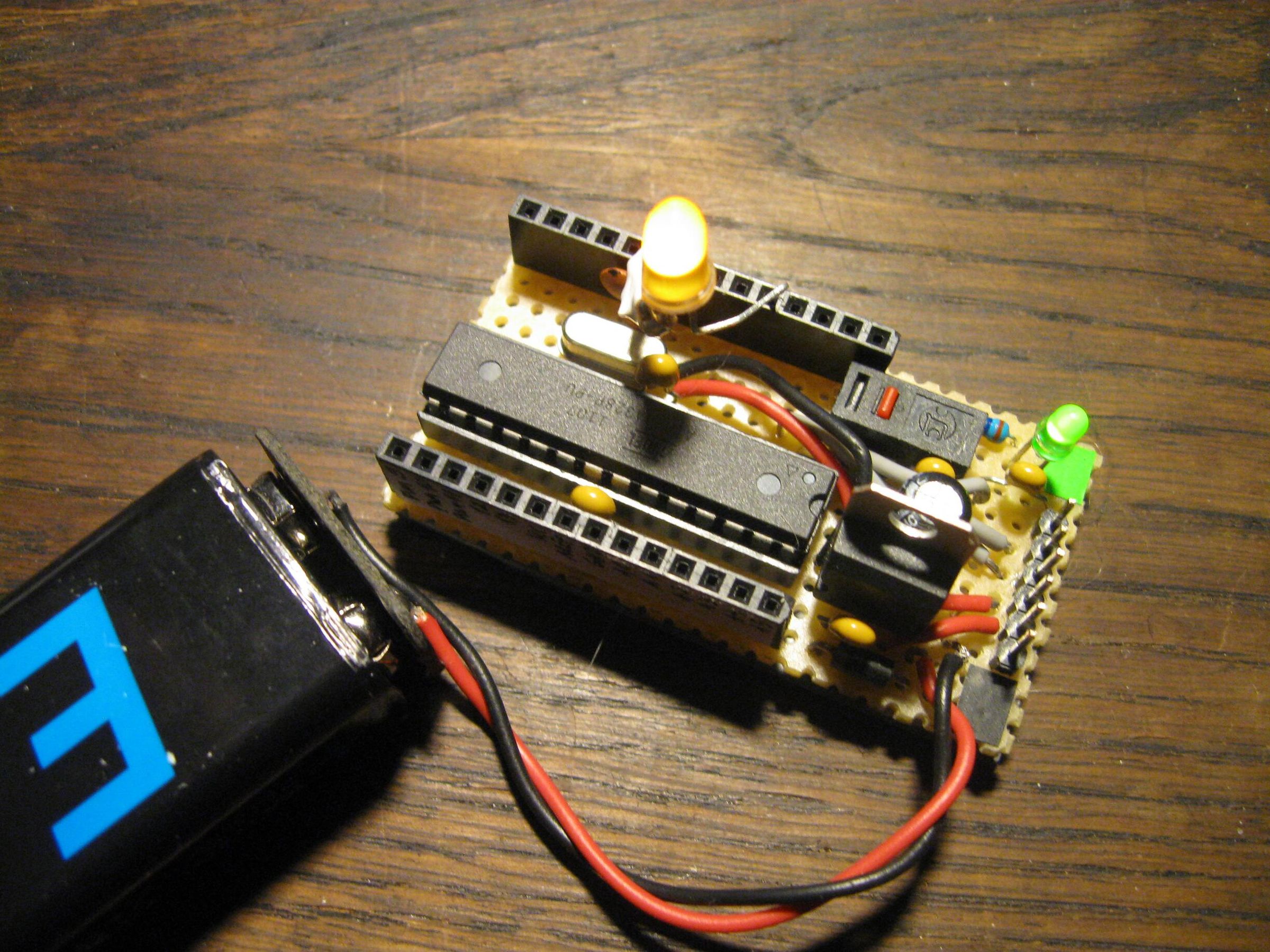 Small Form Factor DIY Arduino on Stripboard : 10 Steps - Instructables