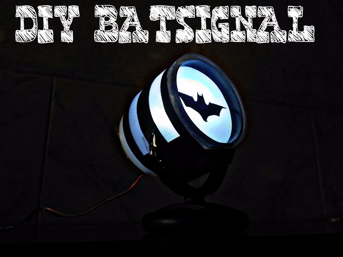 DIY Batsignal : 8 Steps - Instructables