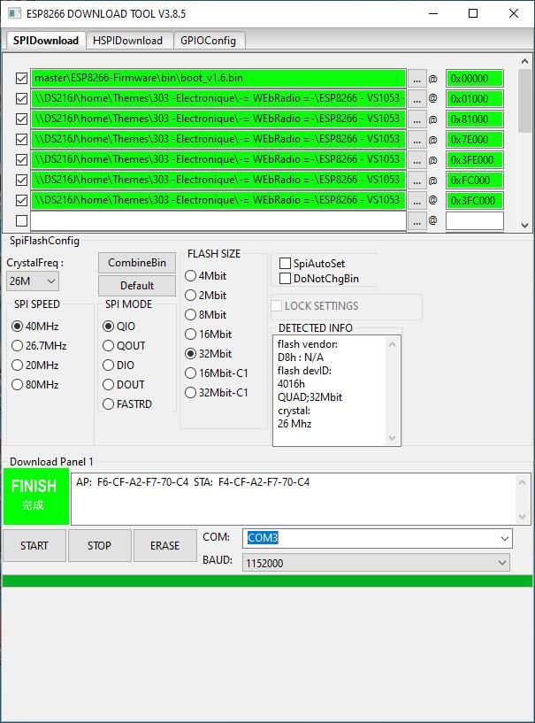Wifi Webradio With ESP8266 and VS1053 (KaraDio) : 4 Steps - Instructables