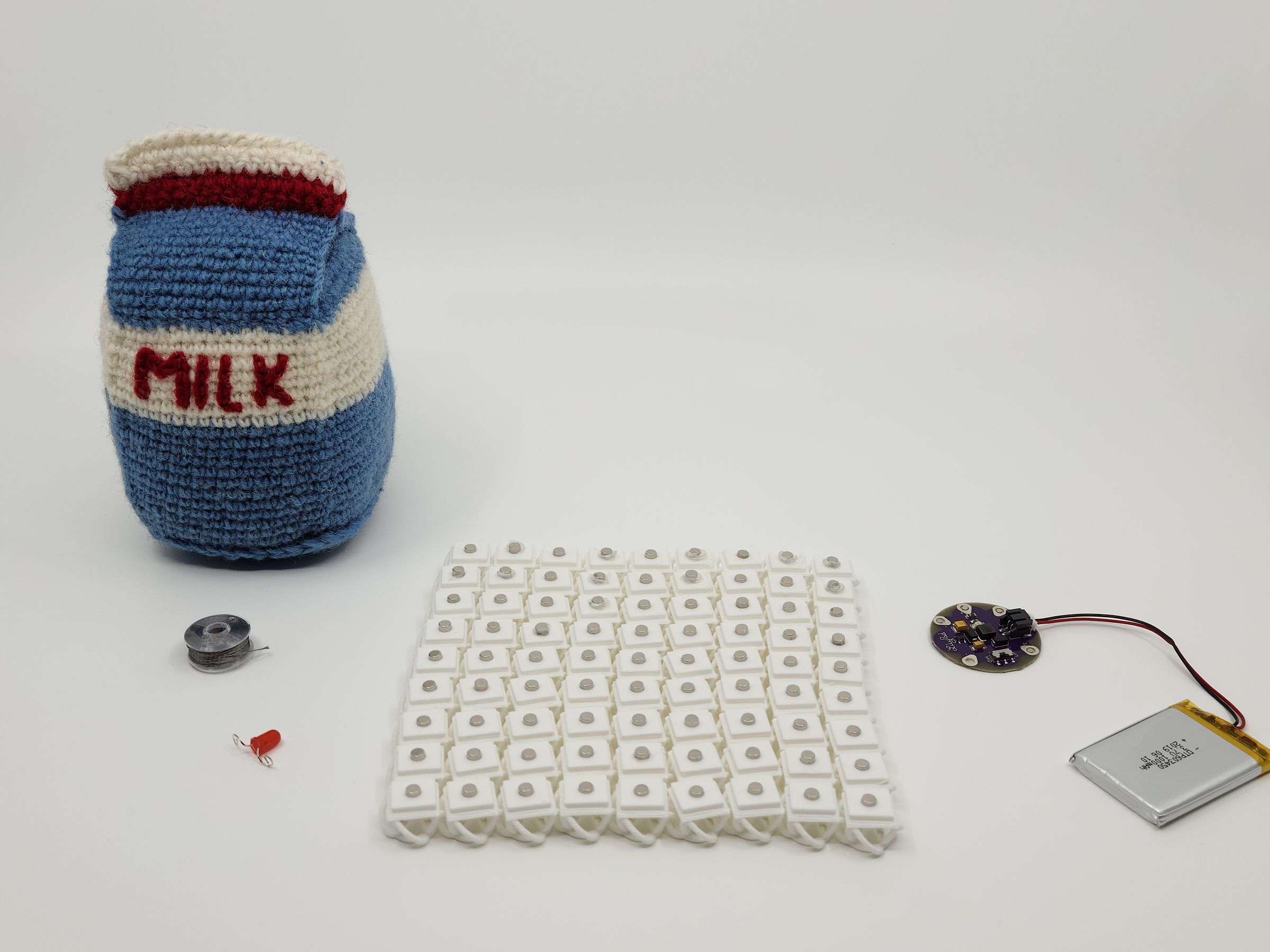 The ThreadBoard V4: Flexible E-Textile Prototyping Board : 4 Steps ...