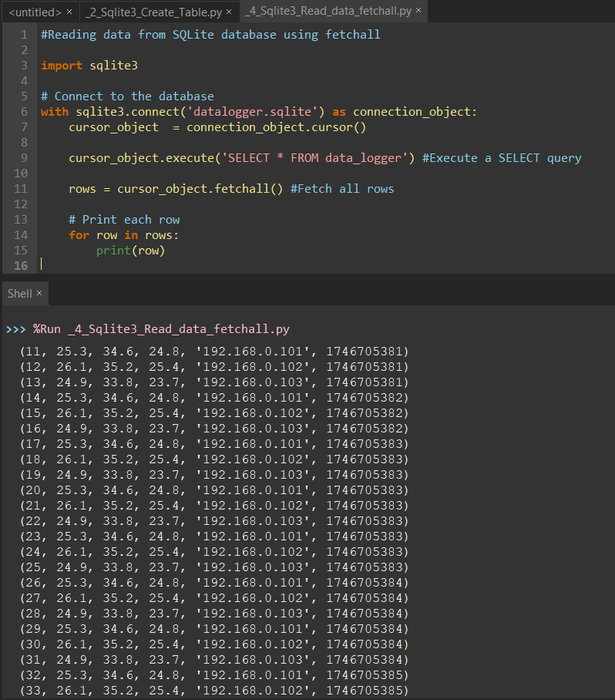 Step by Step Tutorial on Programming SQLite Database Using Python for ...