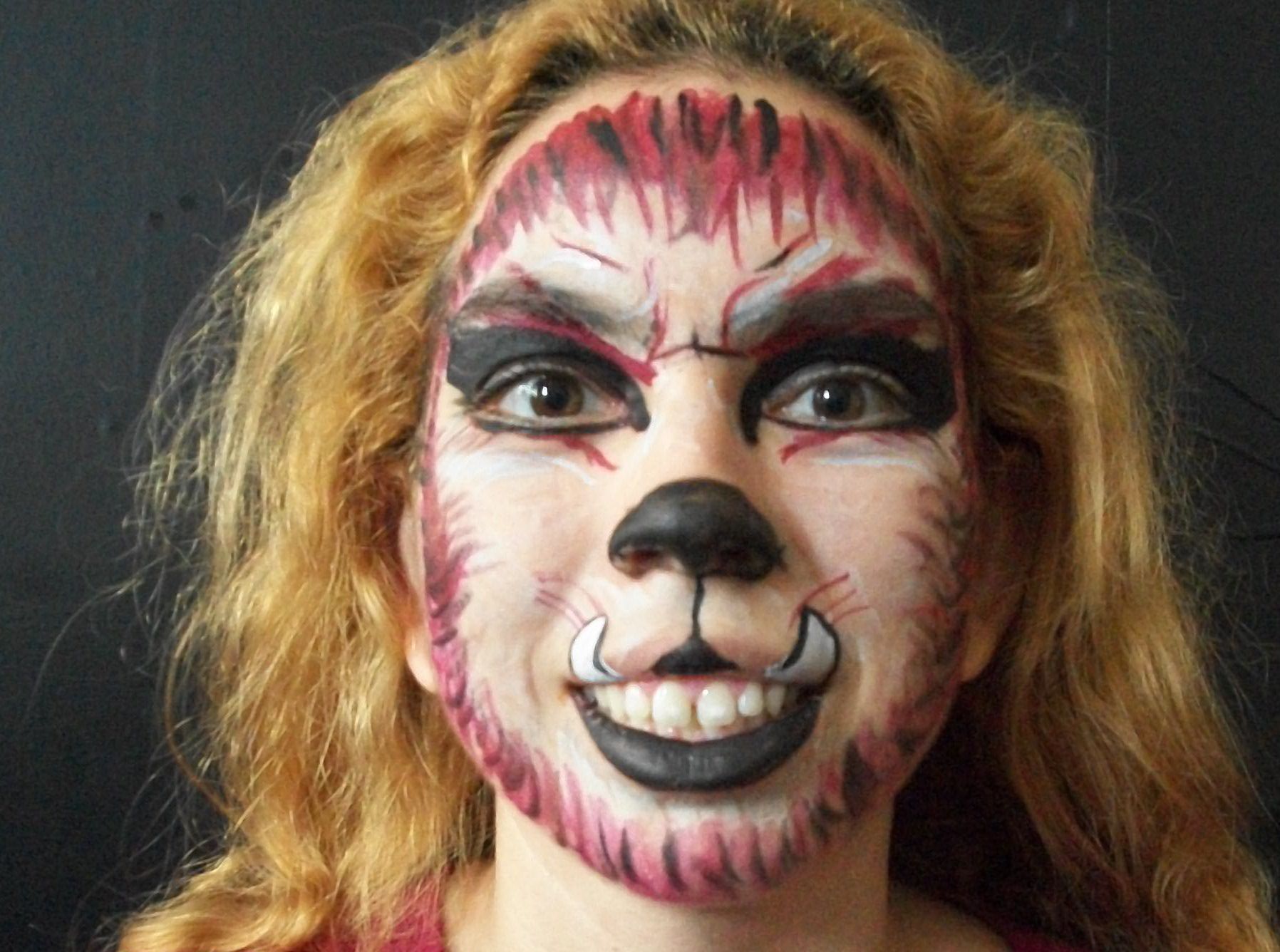 Werewolf Face Makeup