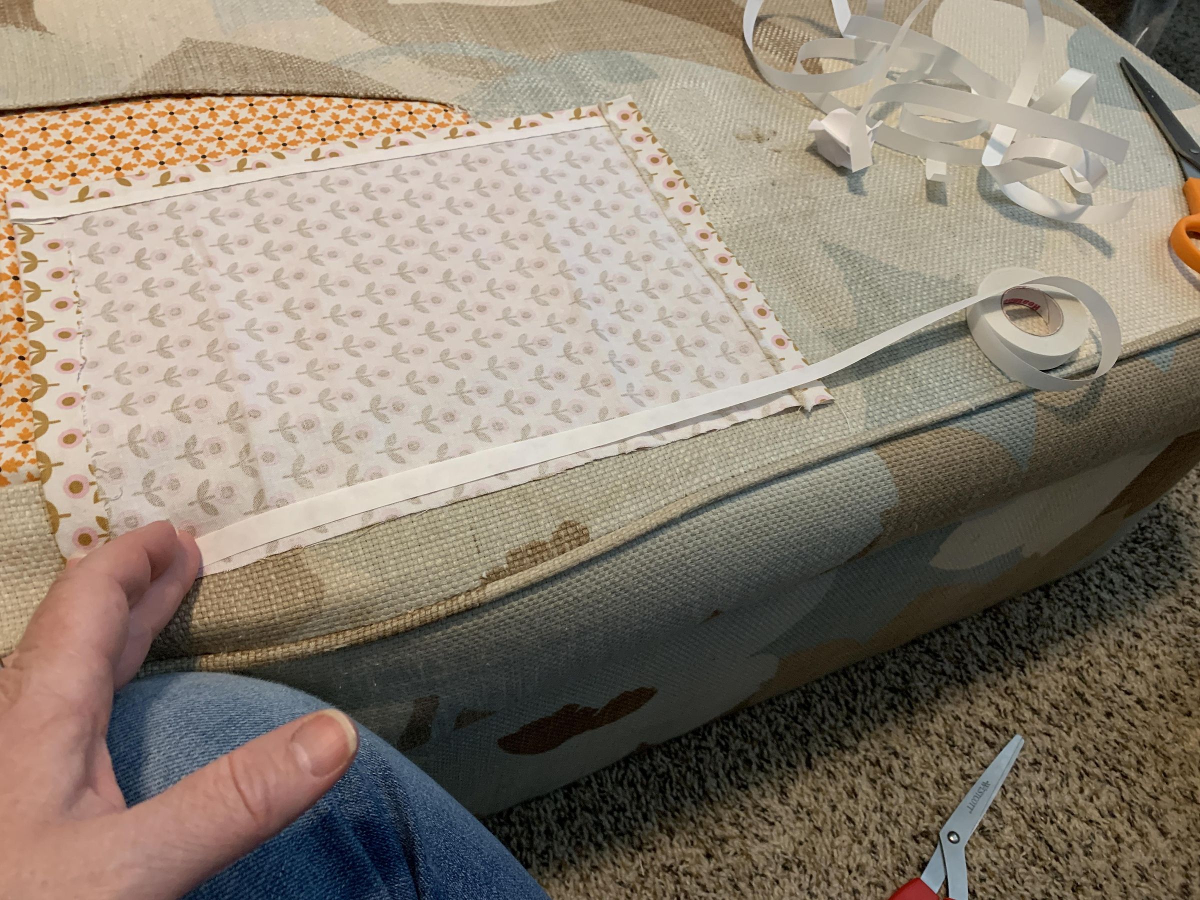 Repair Fabric Ottoman : 6 Steps (with Pictures) - Instructables
