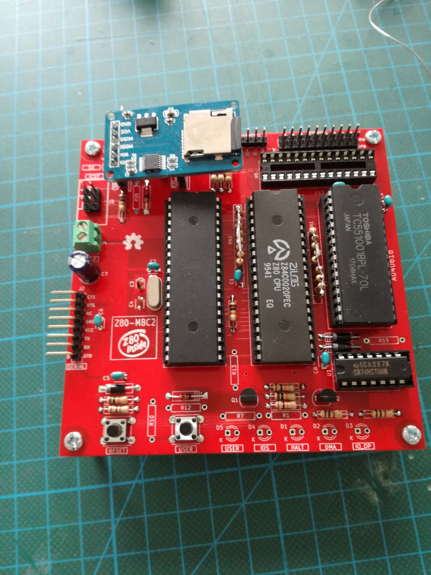 An Easy to Build Real Homemade Computer: Z80-MBC2! : 9 Steps (with ...