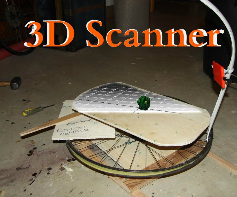 Make a 3D Scanner From a Cell Phone and Bicycle Wheel : 9 Steps ...