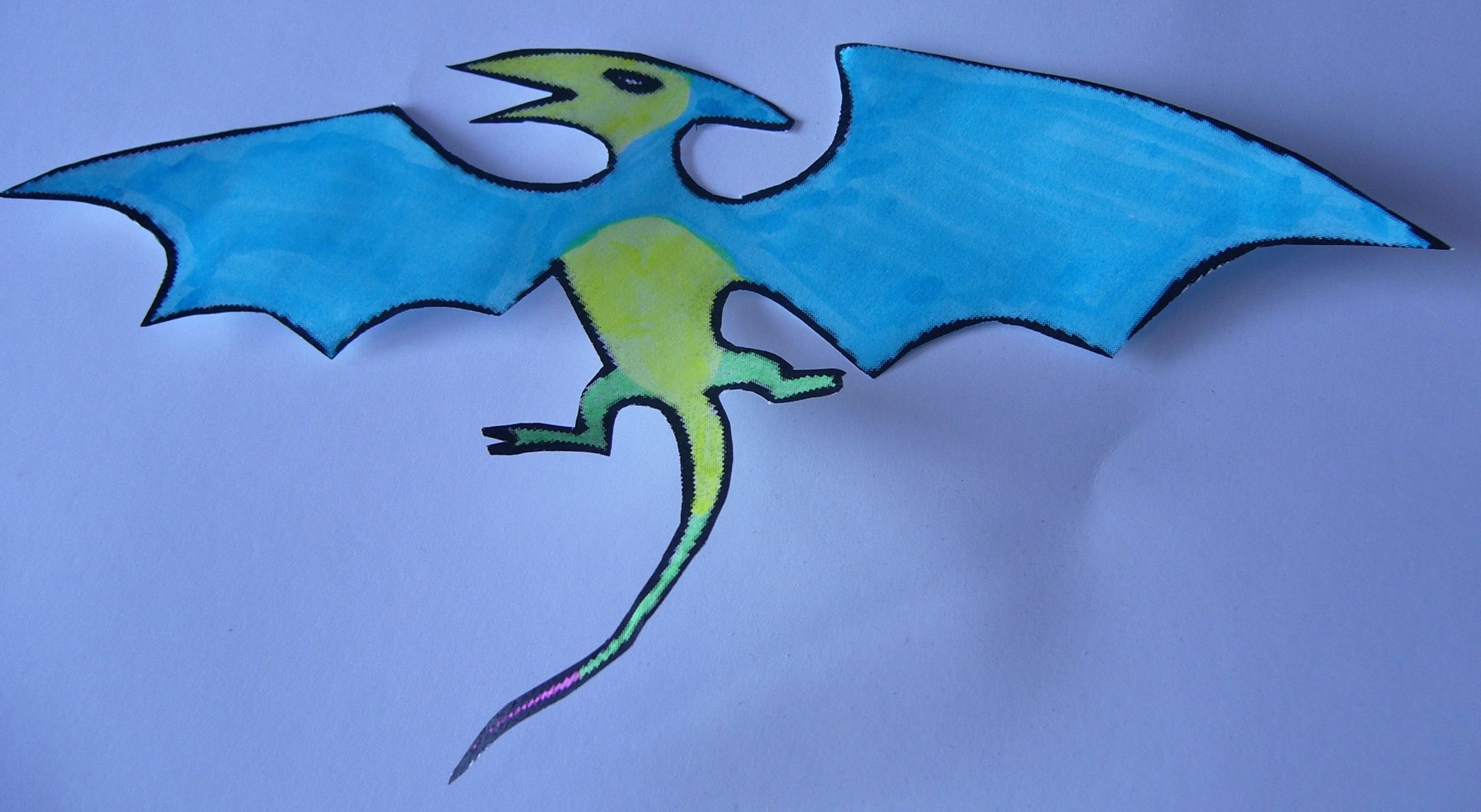 How to Make a Simple Flapping Pterodactyl Toy : 8 Steps - Instructables