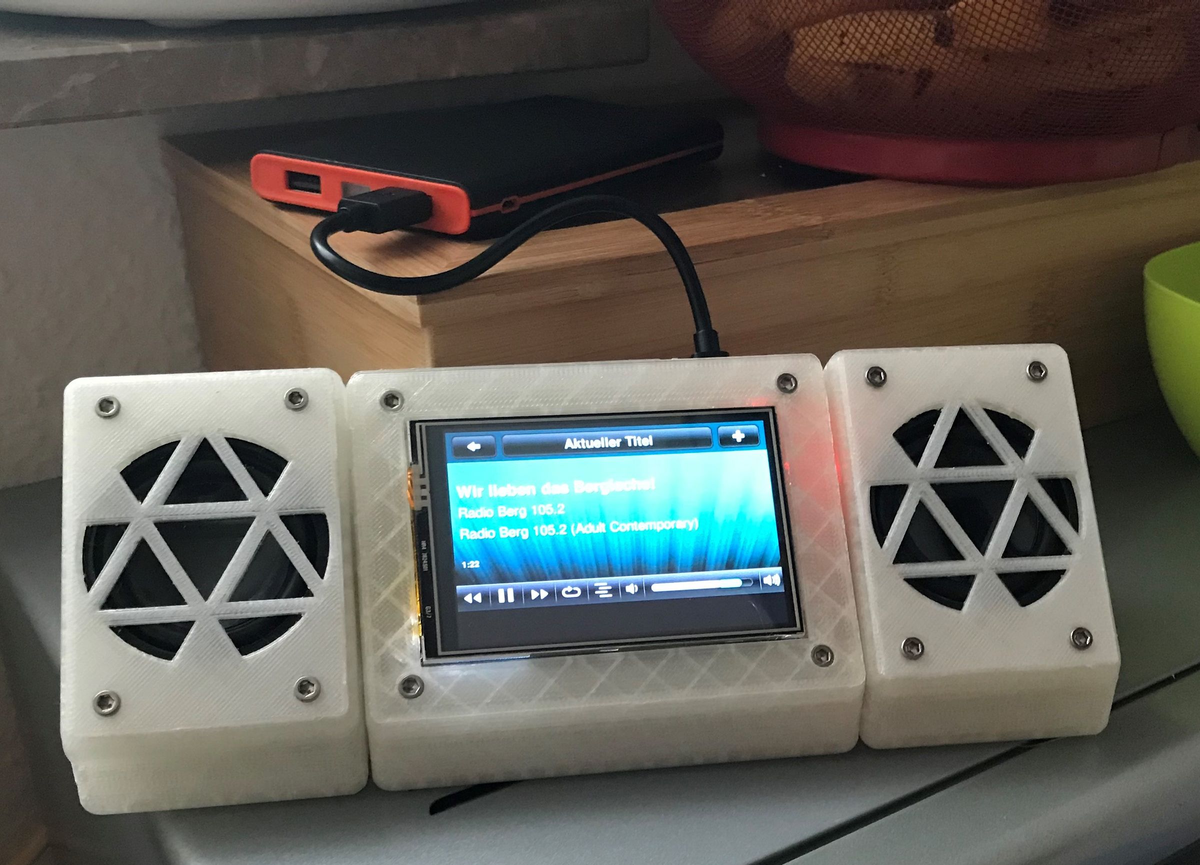 Raspberry Pi Spotify Player With 3D Printed Case : 4 Steps (with ...