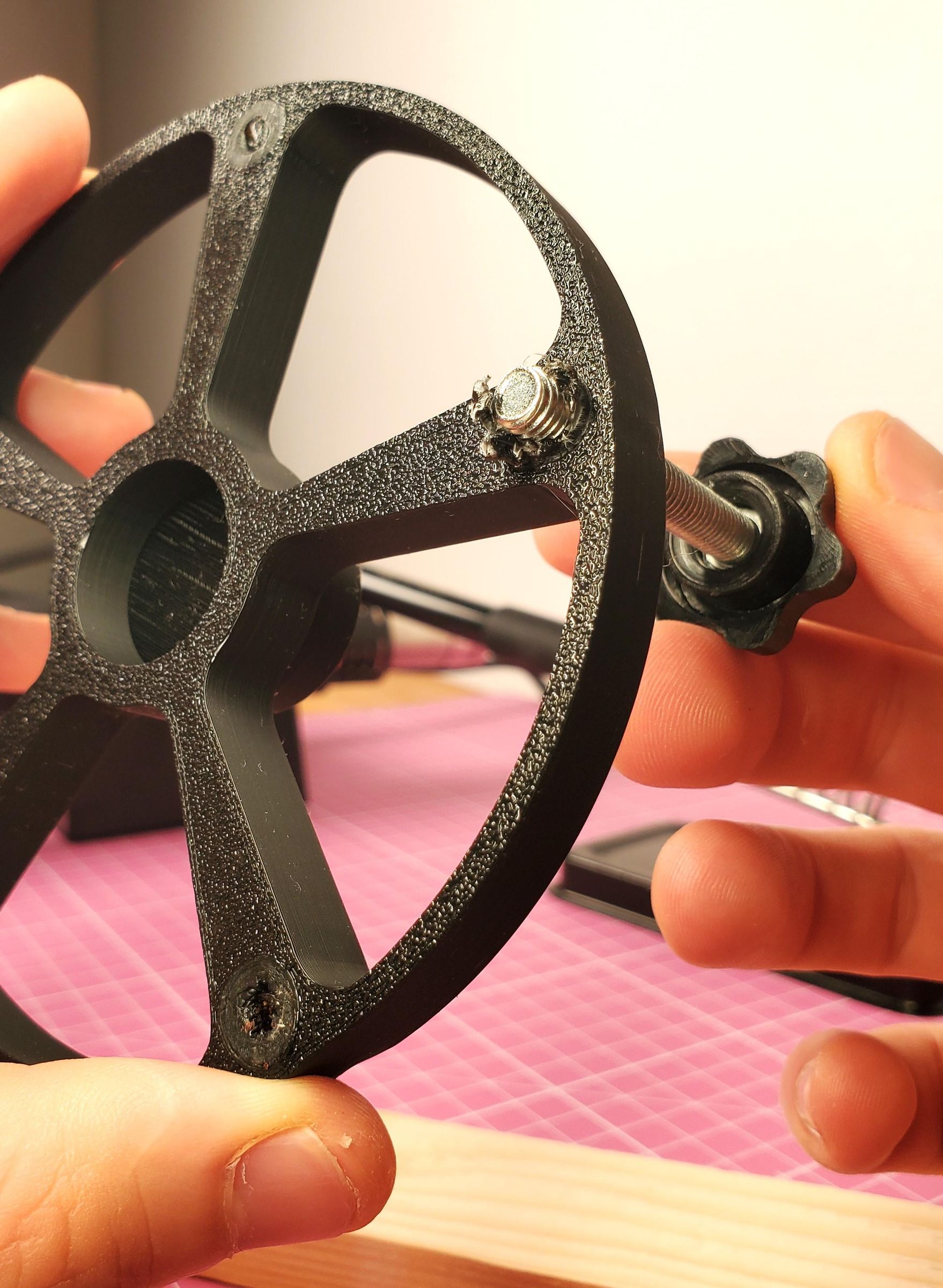 3D Printed Fishing Lure Rotating Drying Station : 13 Steps (with ...