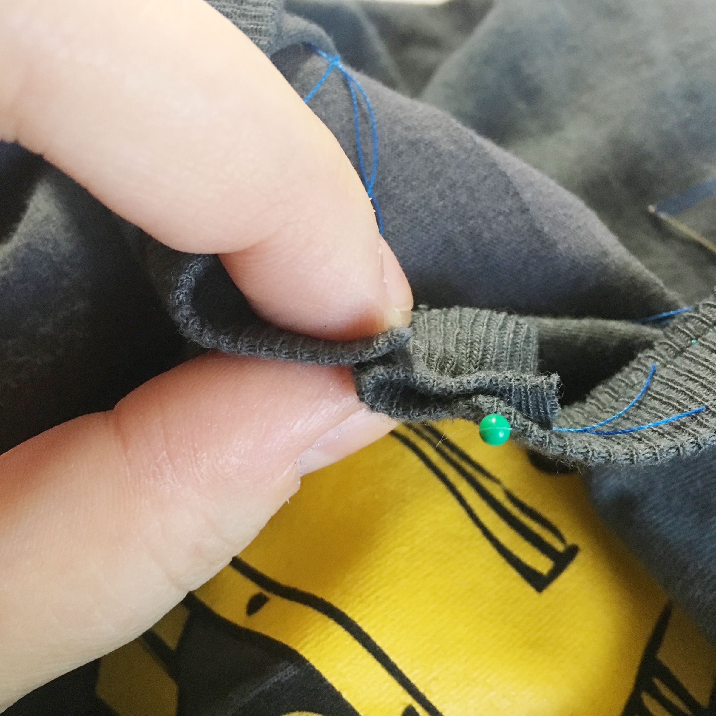 Turning a Crew Neck Into a V-Neck : 11 Steps (with Pictures ...