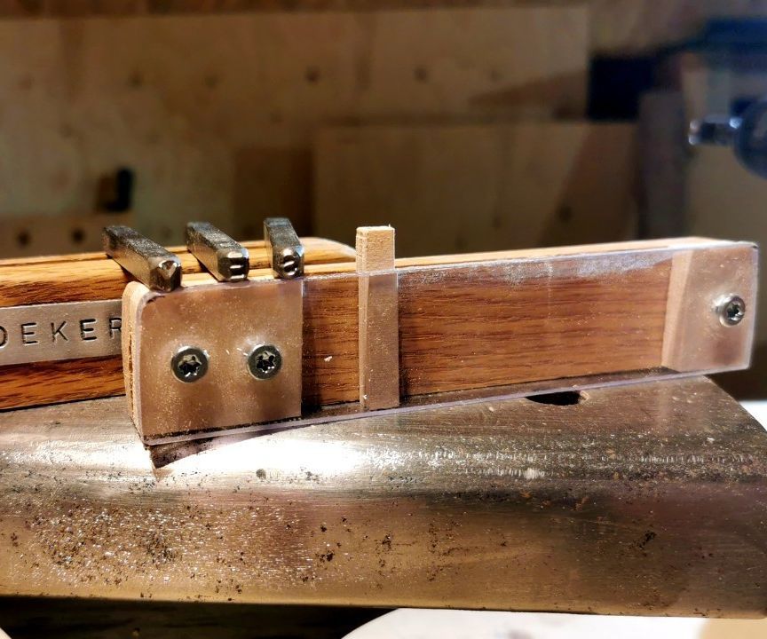 Improved Jig for Punching/Stamping Letters/Numbers Straight : 8 Steps ...