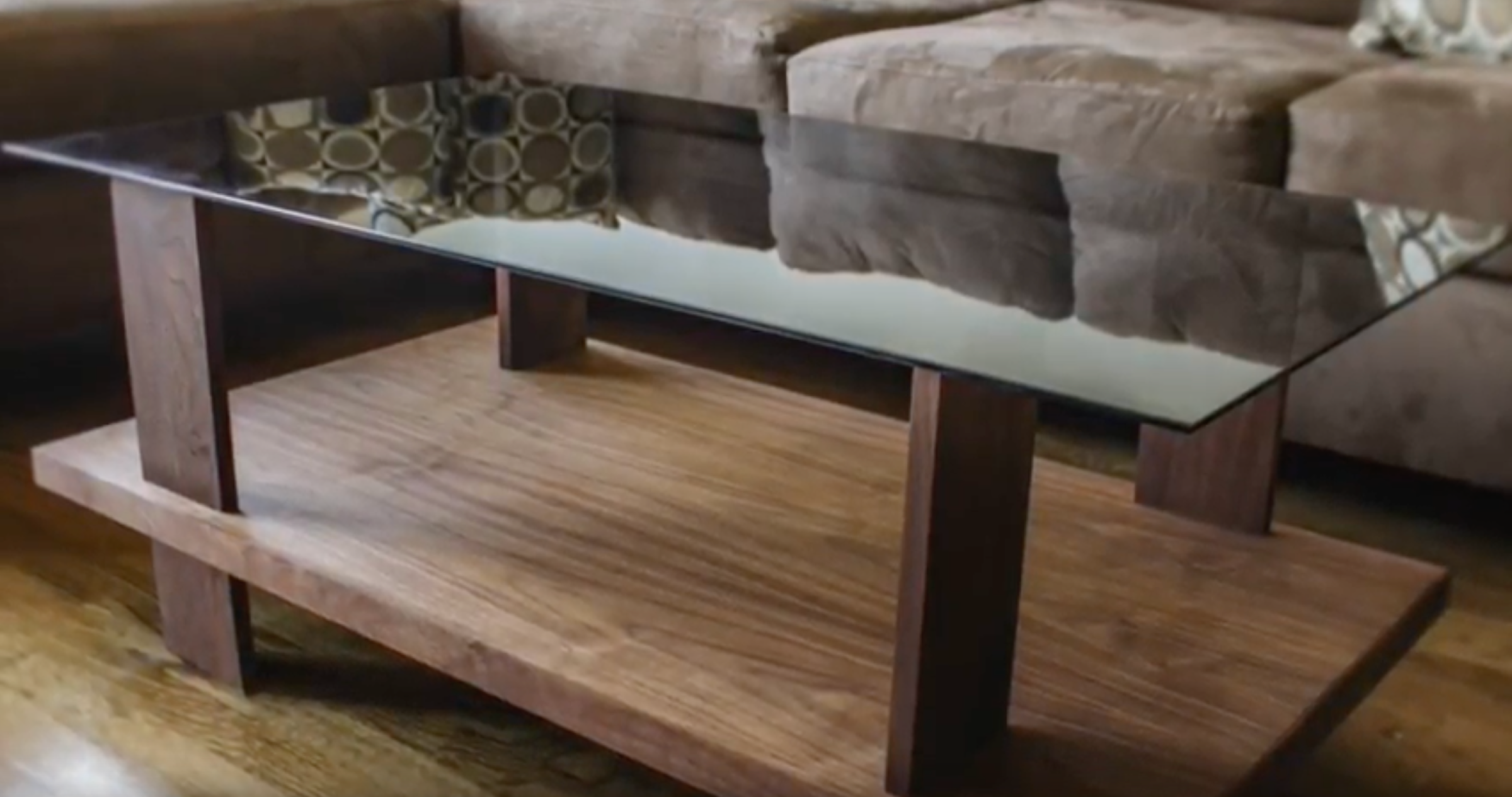Walnut and Glass Coffee Table : 11 Steps (with Pictures) - Instructables