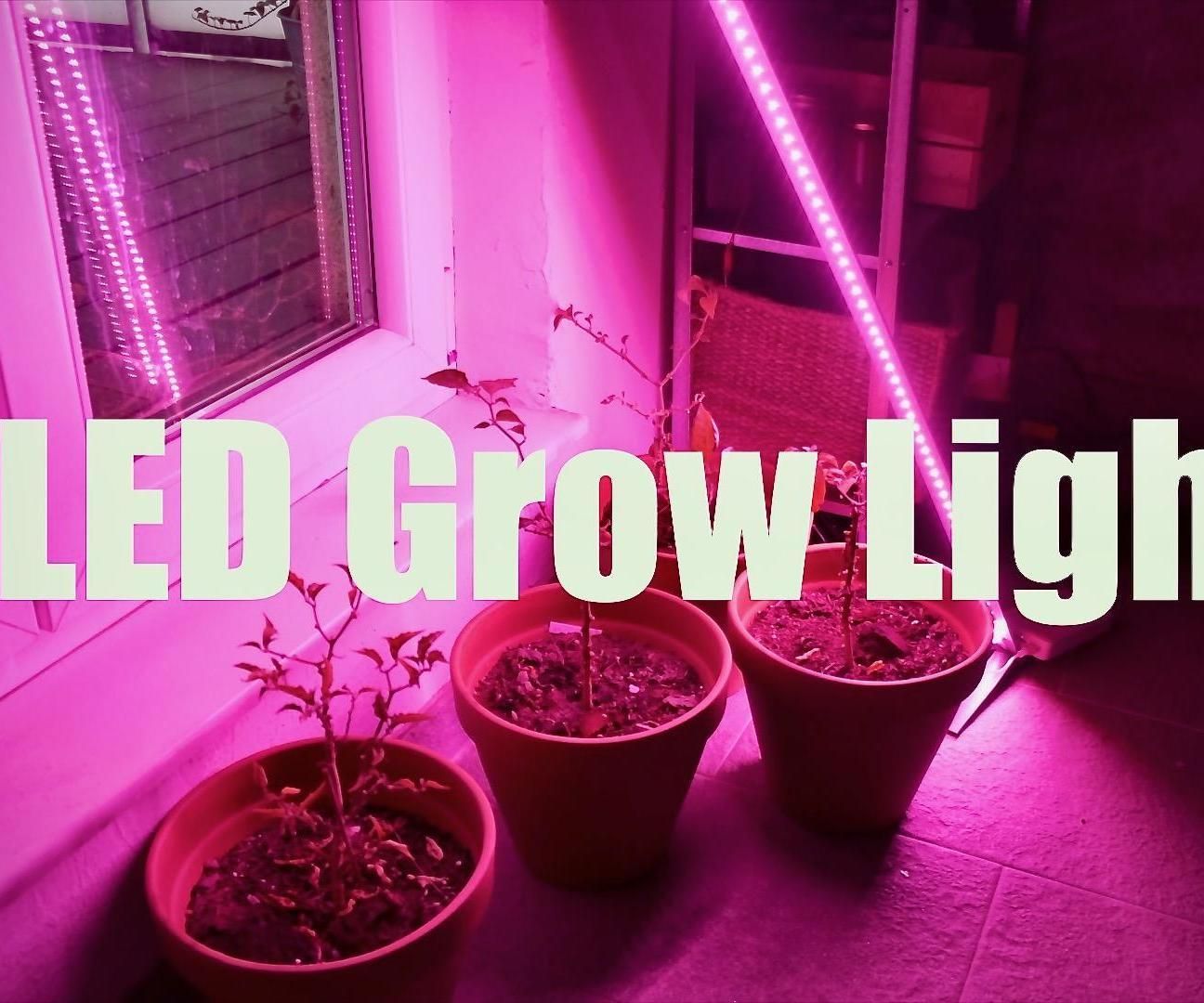 DIY LED Grow Light With 3d Printed Base : 4 Steps (with Pictures ...