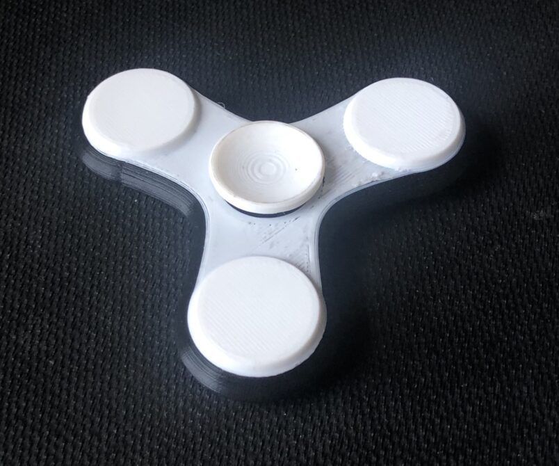 3D Printed Fidget Spinner (For Make It Move) : 6 Steps - Instructables