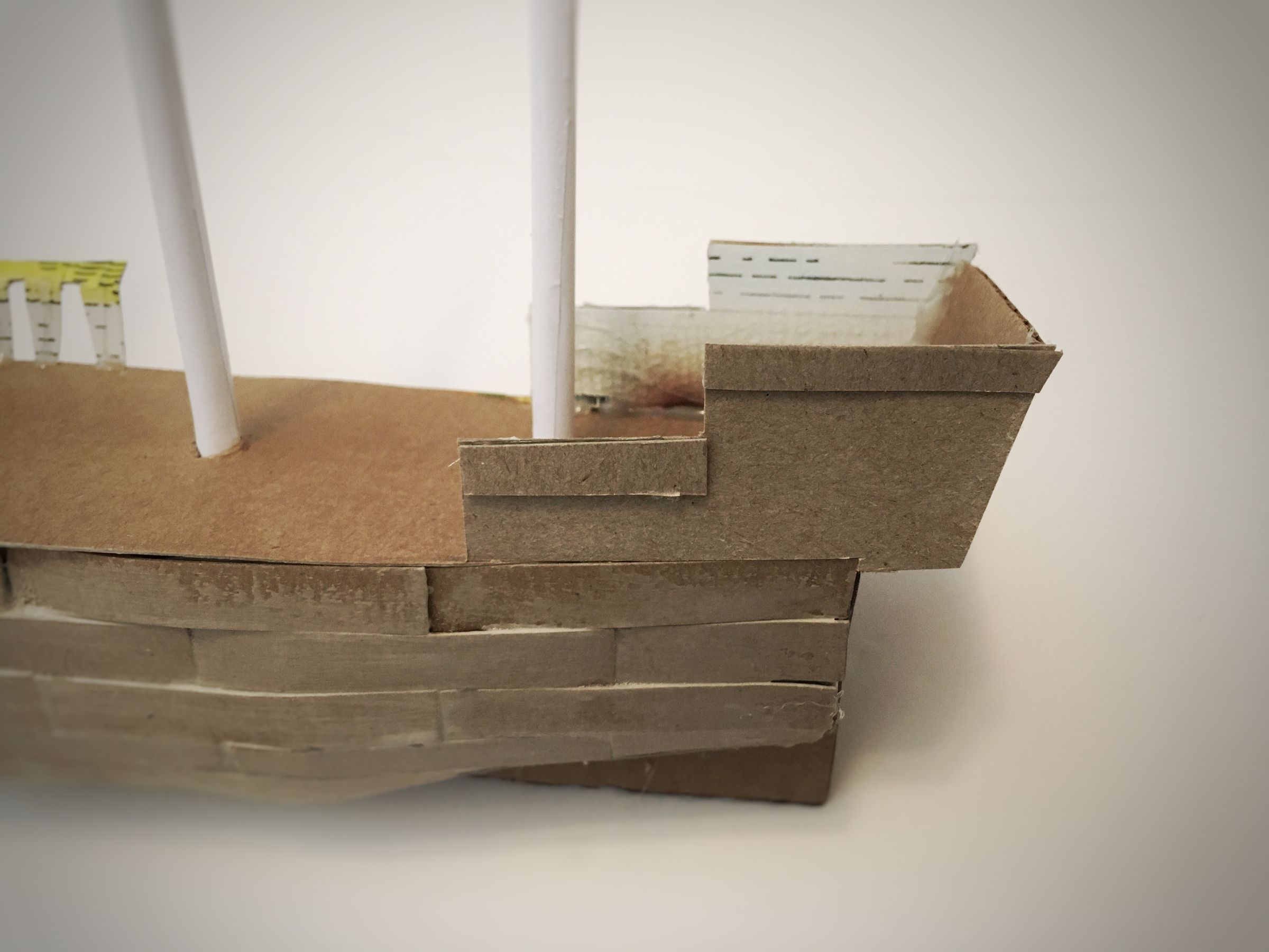 Model Ship From Paper and Cardboard : 15 Steps (with Pictures ...