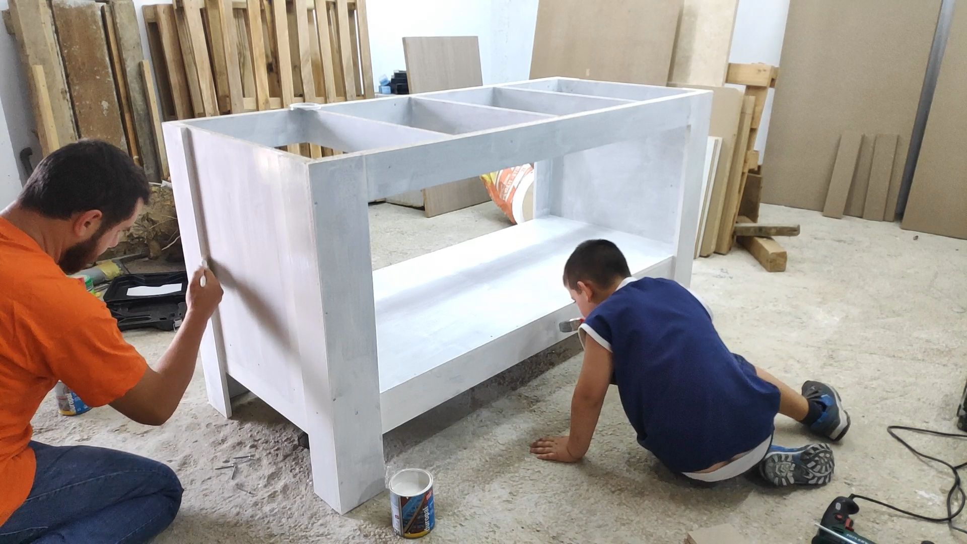 Less Than $50 Particleboard Workbench : 9 Steps (with Pictures ...