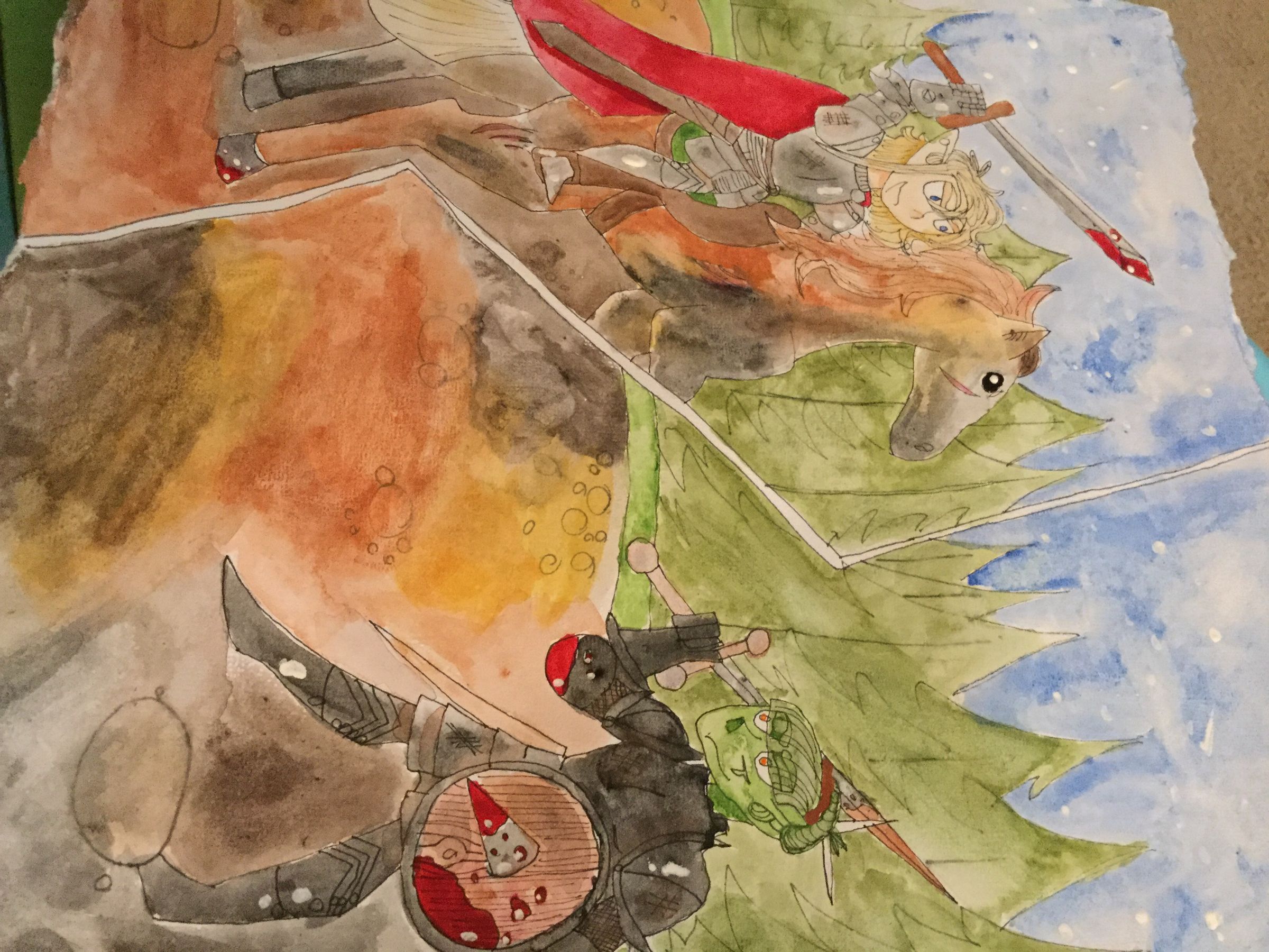 How to Draw, Then Watercolour : 4 Steps - Instructables