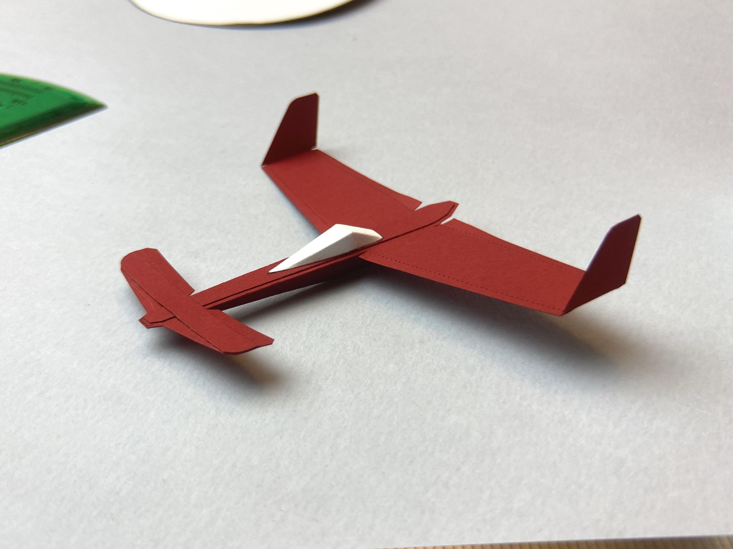 Micro Canard Glider Made of Card Stock : 6 Steps (with Pictures ...