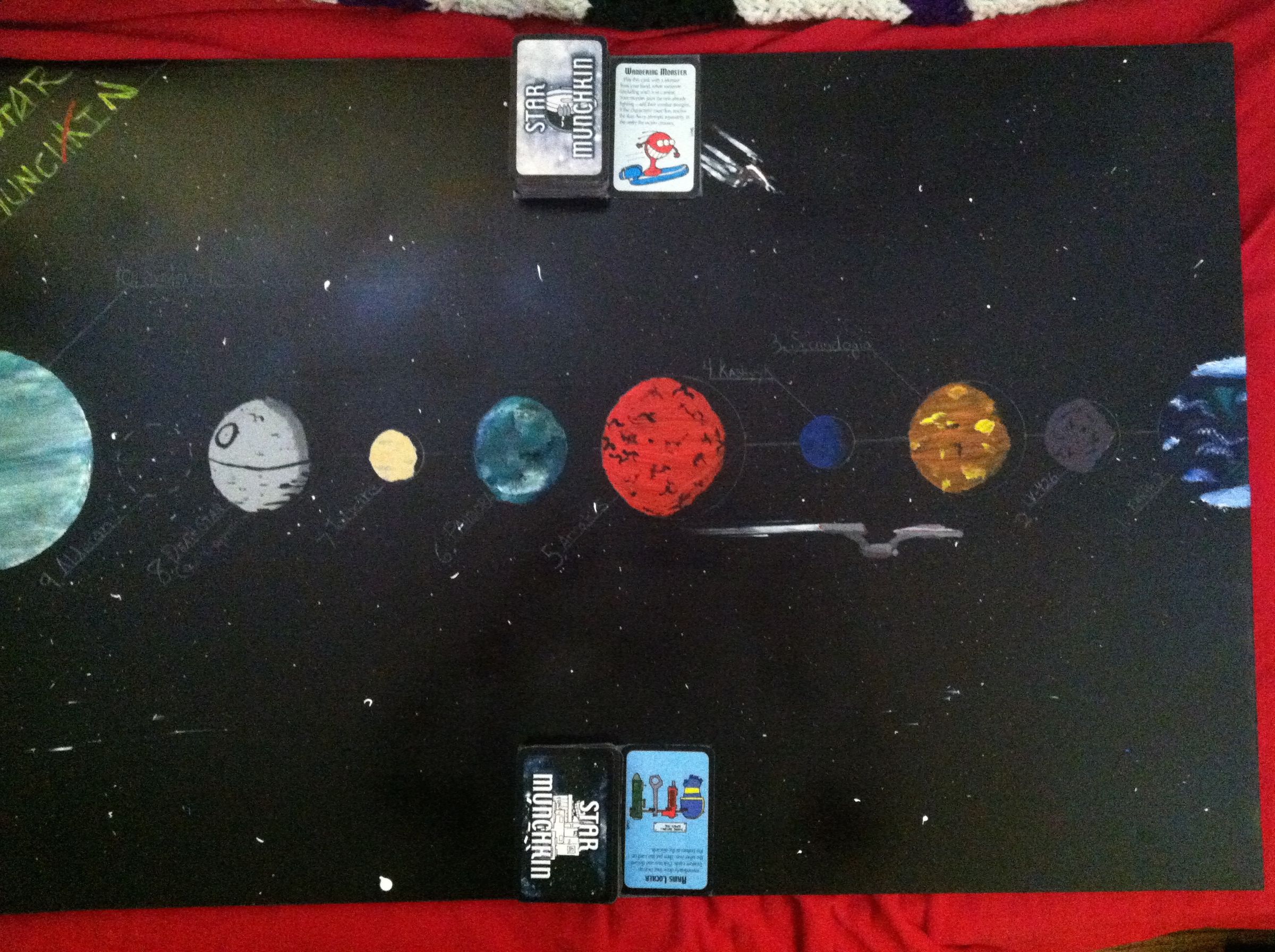 Star Munchkin Game Board : 7 Steps - Instructables