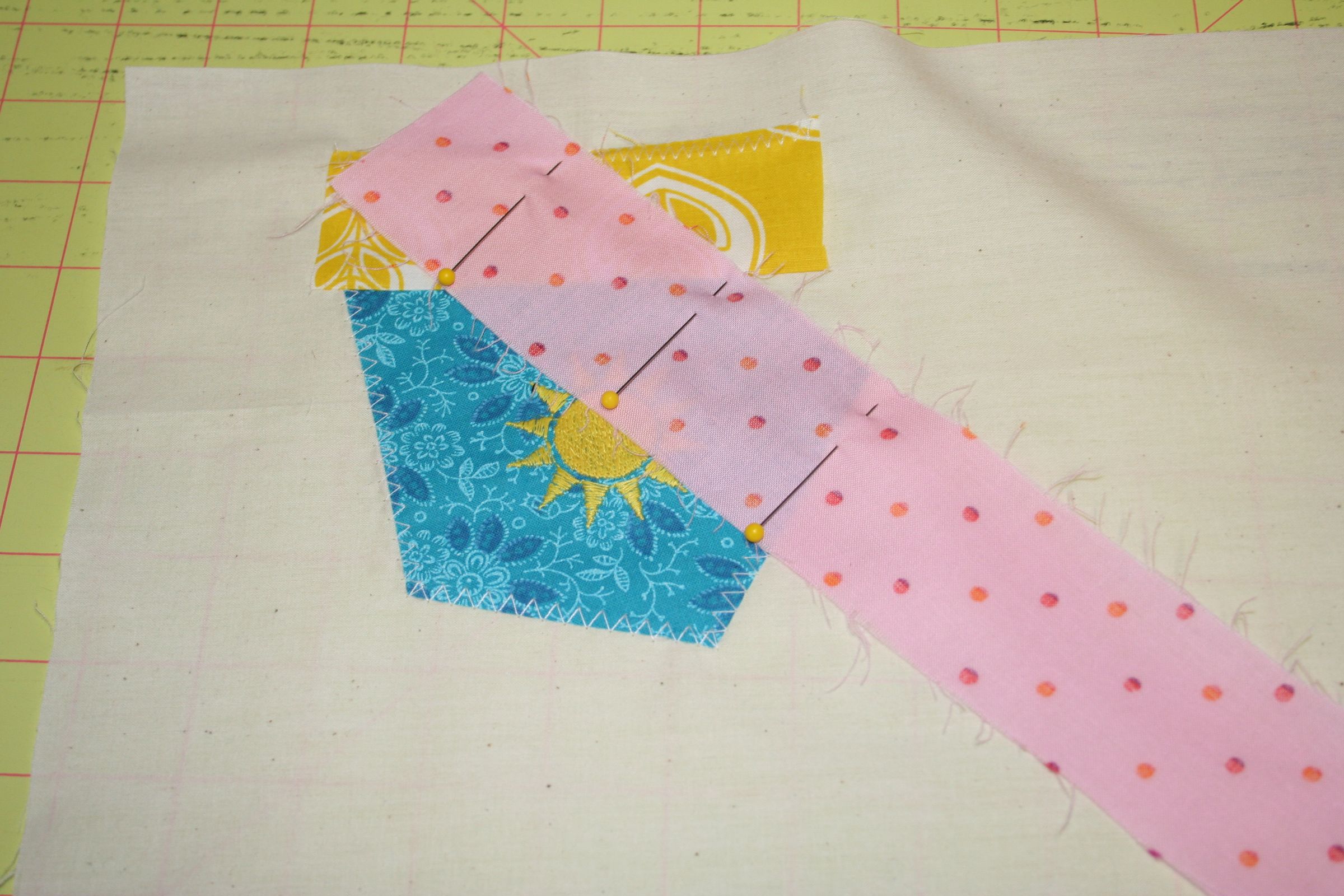 How to Sew an Easy Crazy Quilt Block : 9 Steps (with Pictures ...