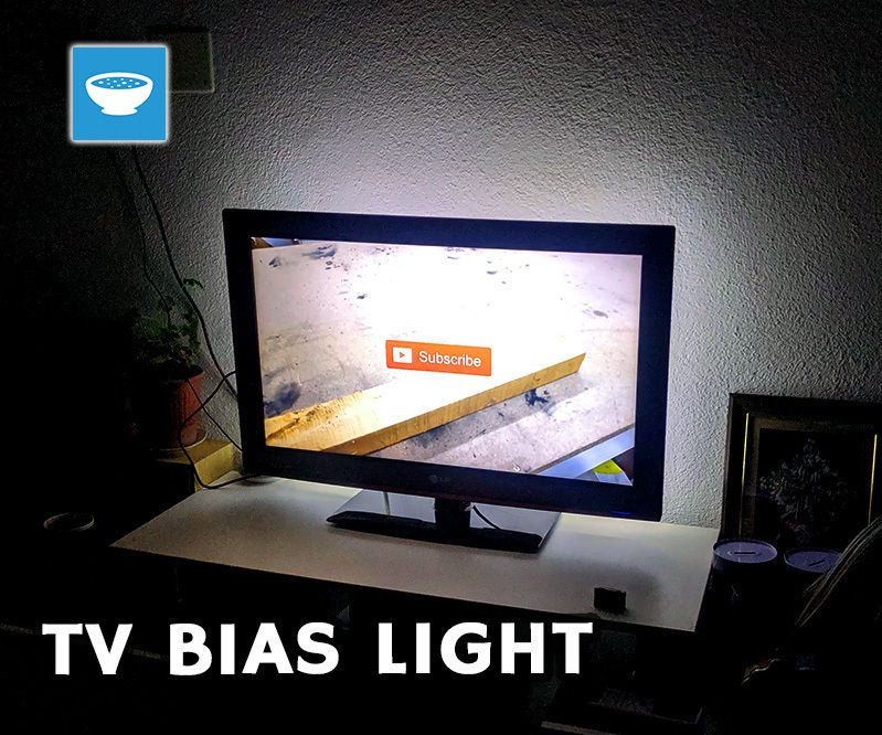 Automated TV Bias Light : 6 Steps (with Pictures) - Instructables