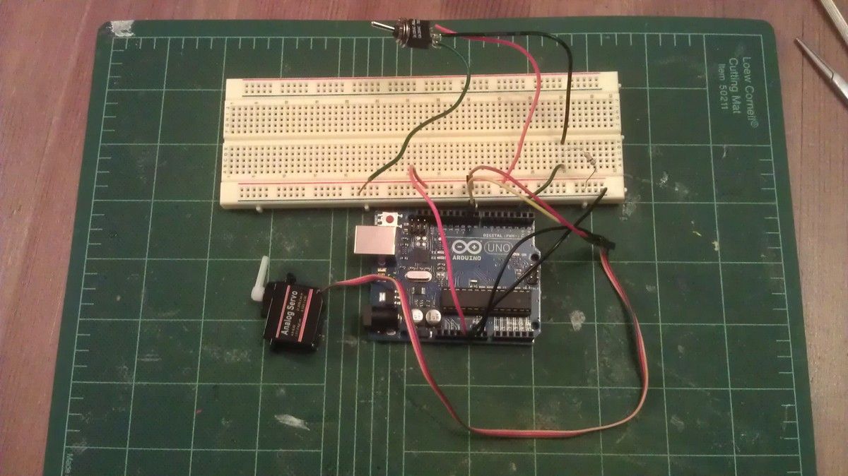 Arduino Most Useless Machine Ever Project : 6 Steps - Instructables