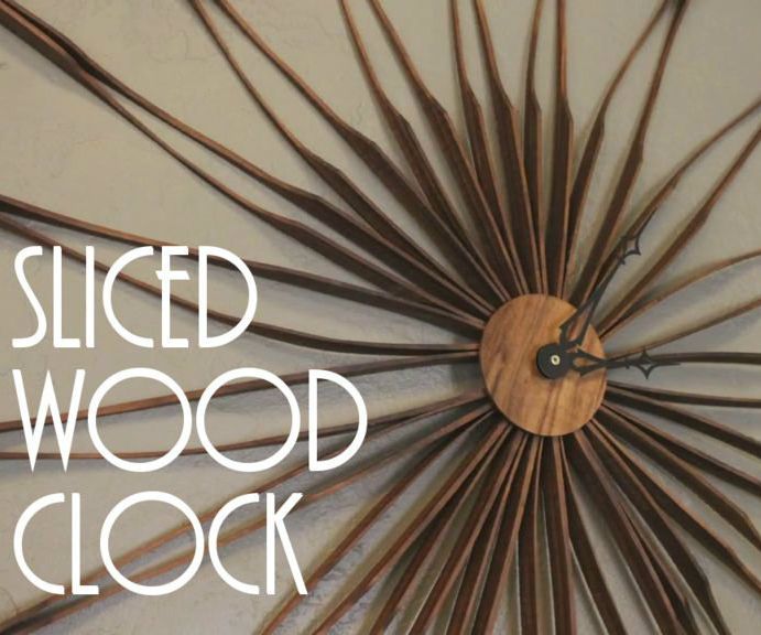 Sliced Wood Clock : 7 Steps (with Pictures) - Instructables