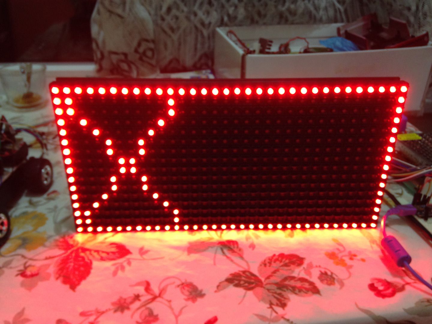 How to Use an P10 Module With Arduino : 5 Steps - Instructables