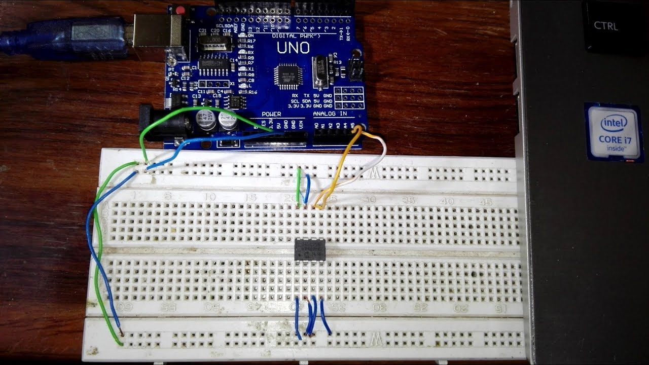 Reading and Writing Data to External EEPROM Using Arduino : 5 Steps ...