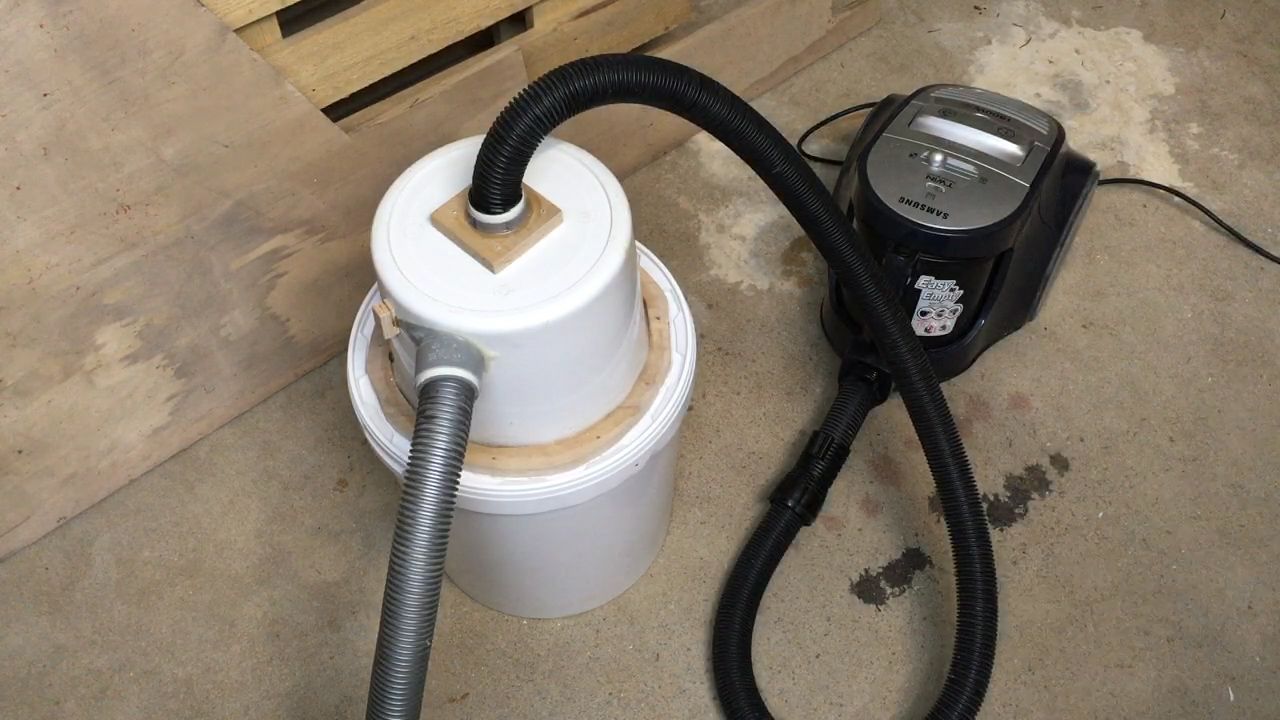 DIY: Cyclone Dust Separator From Two Buckets : 8 Steps (with Pictures ...