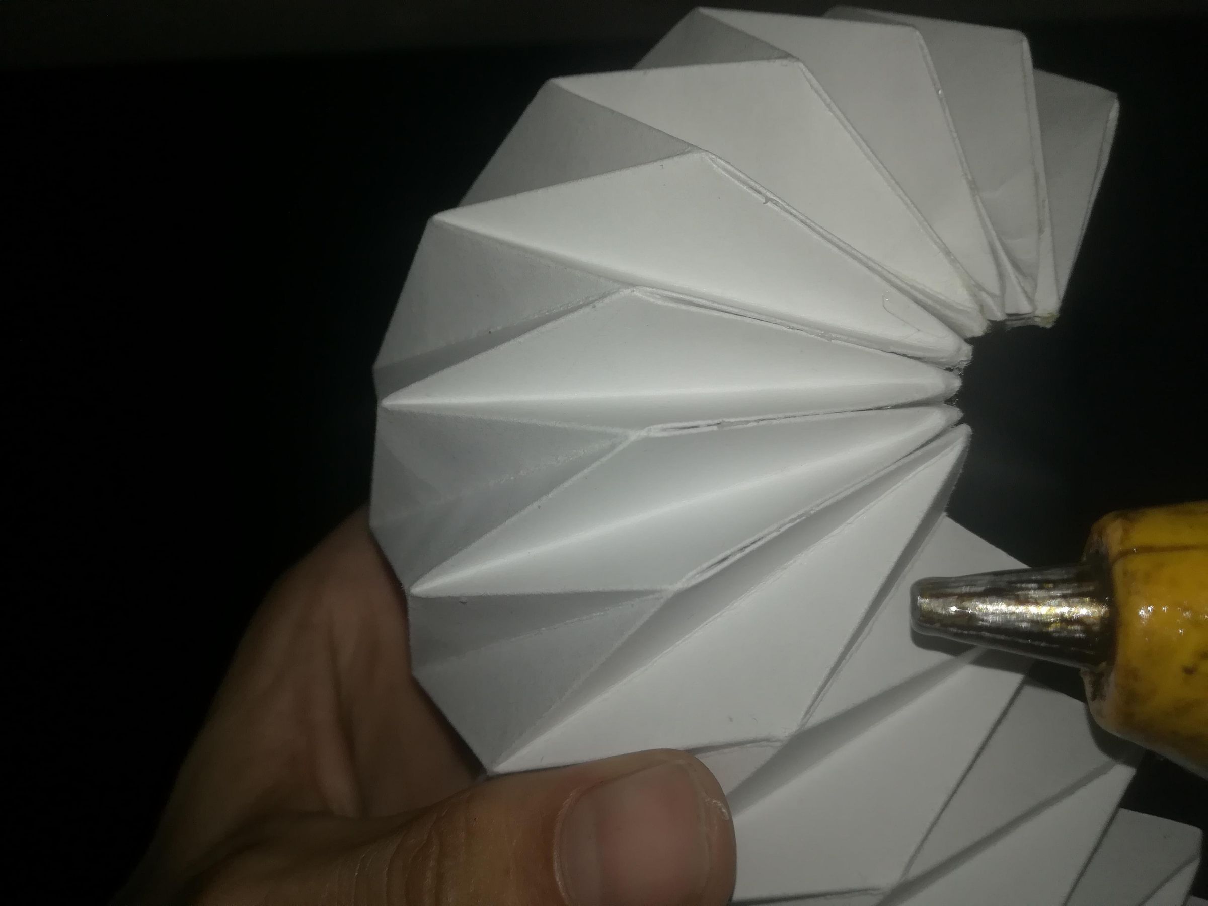 RGB Origami Lamp - WiFi Controlled & Alexa Compatible : 5 Steps (with ...