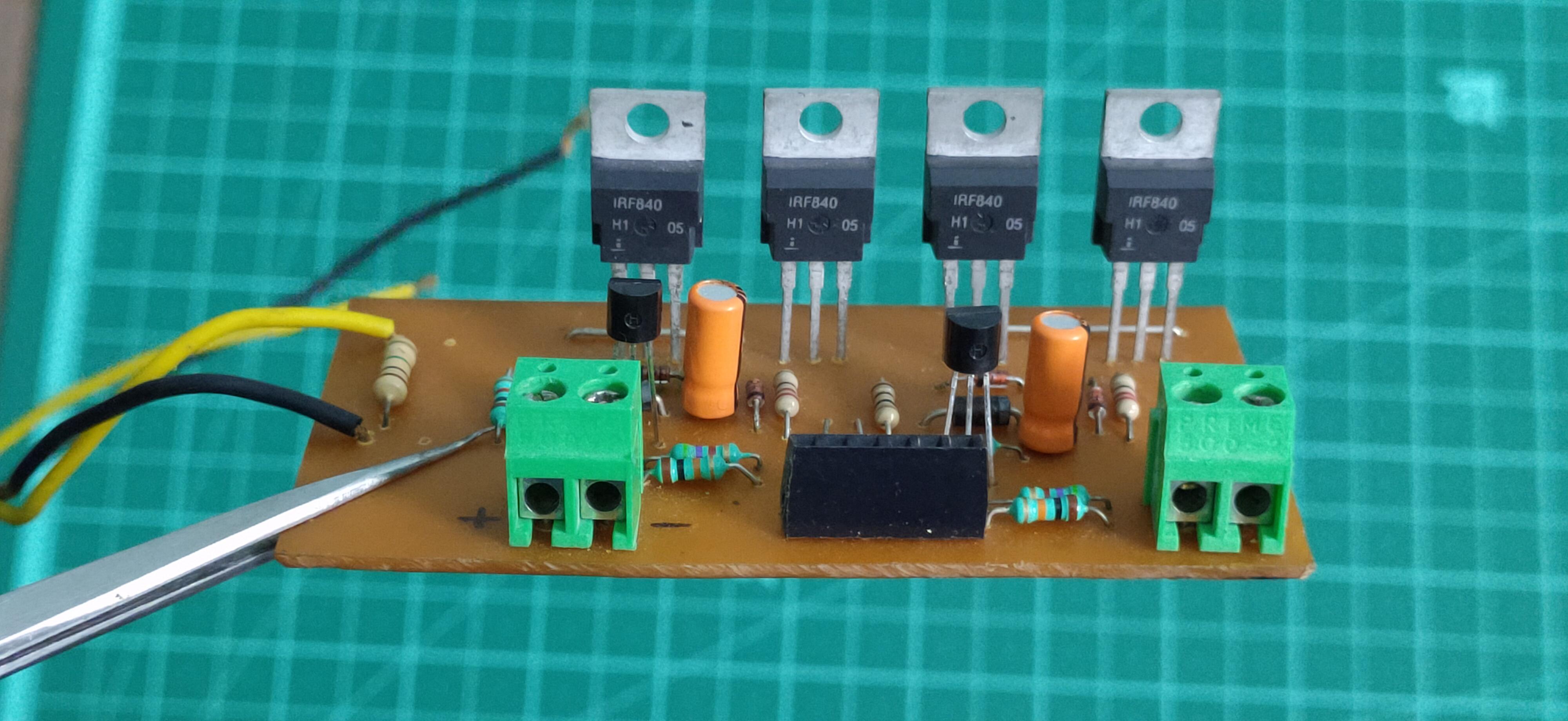 Make Your Own H-Bridge Circuit for Inverters : 8 Steps (with Pictures ...