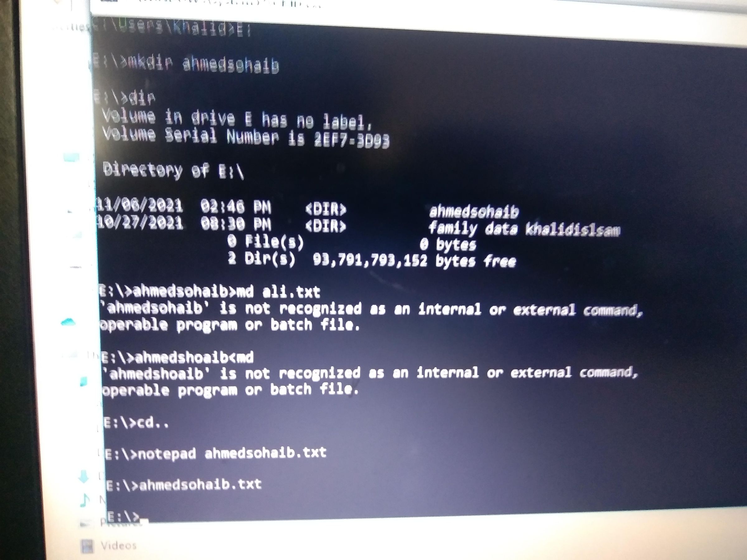 Creating Files Using Windows DOS Commands : 16 Steps - Instructables