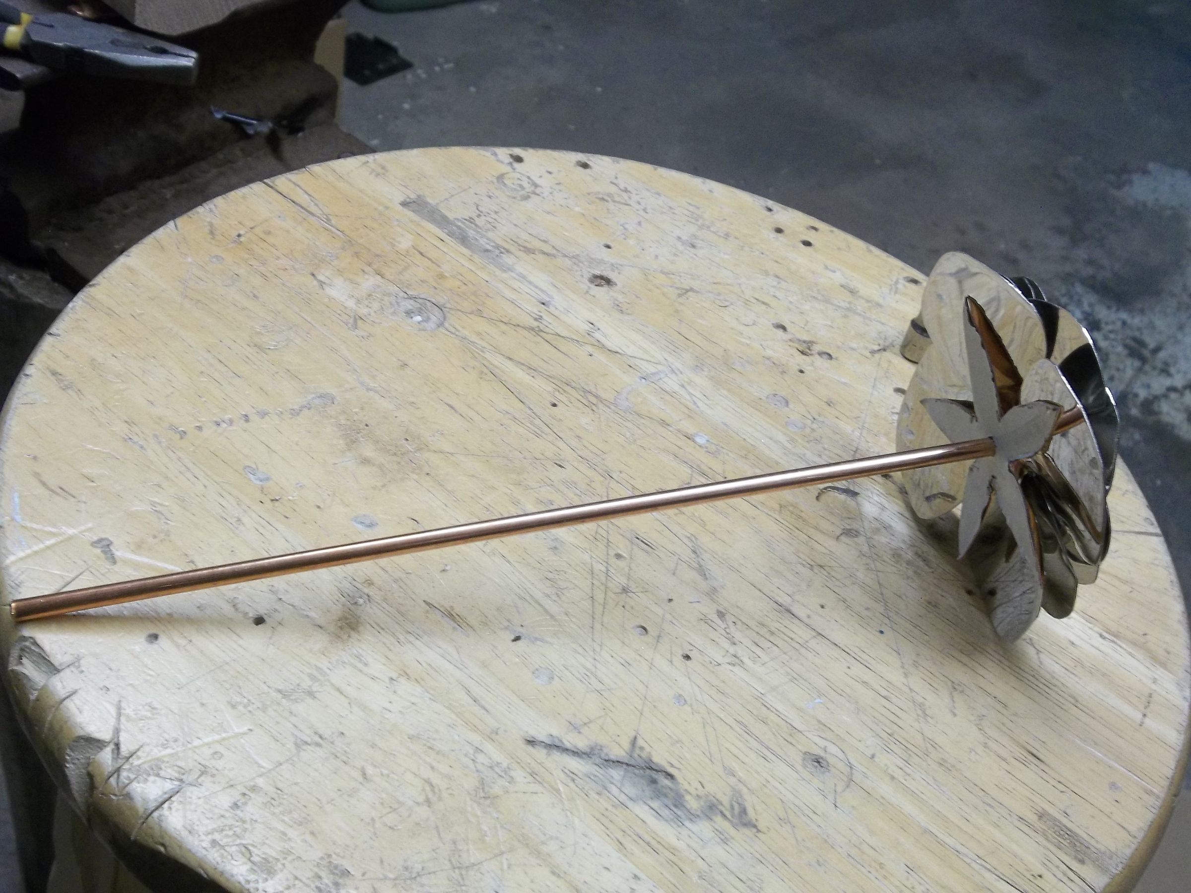 Metal Rose : 12 Steps (with Pictures) - Instructables