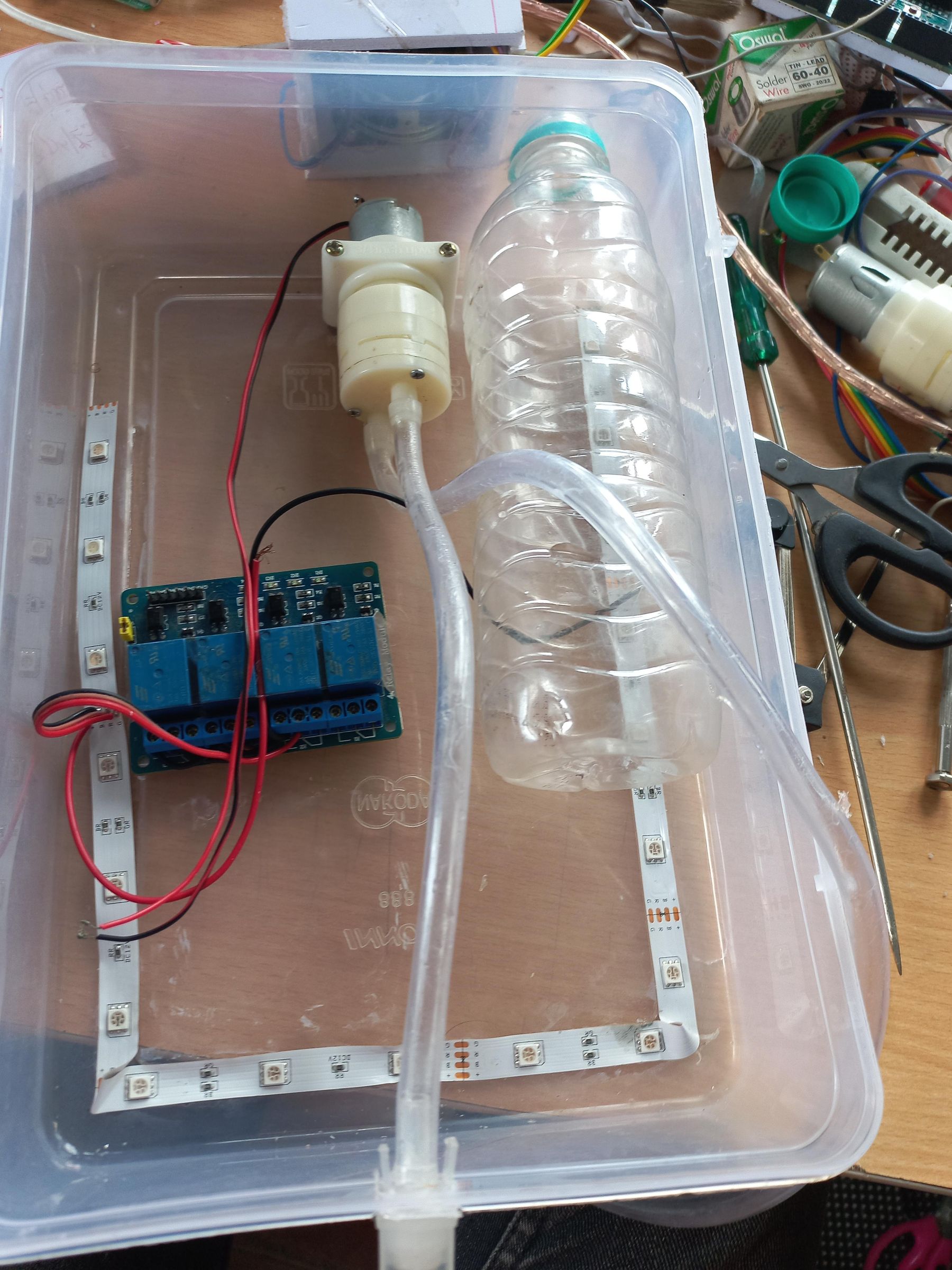 Smart Talking Fluid(sanitizer) Dispenser Using Arduino MEGA : 14 Steps ...