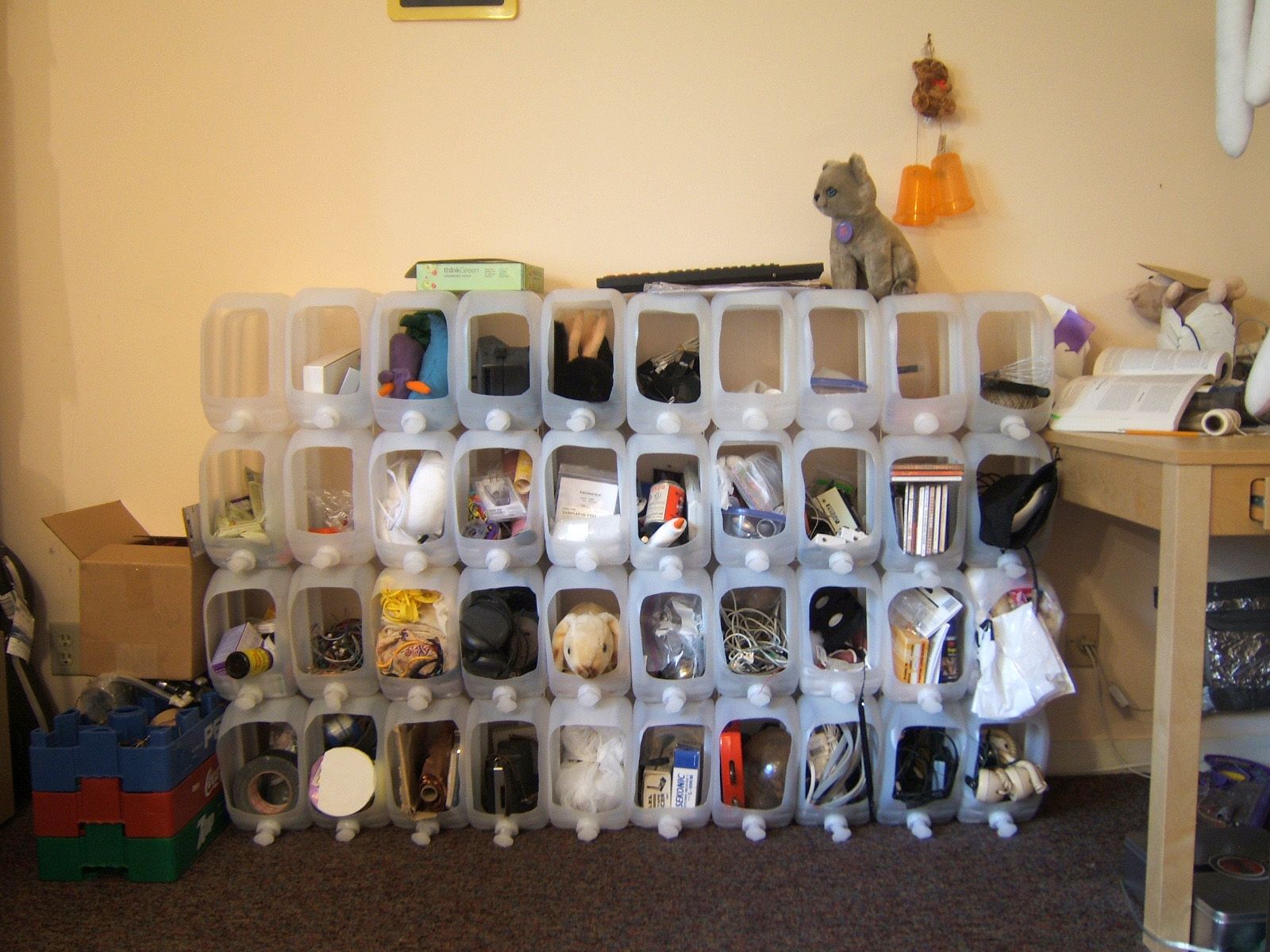 Modular Water Jug Storage Bins : 5 Steps (with Pictures) - Instructables