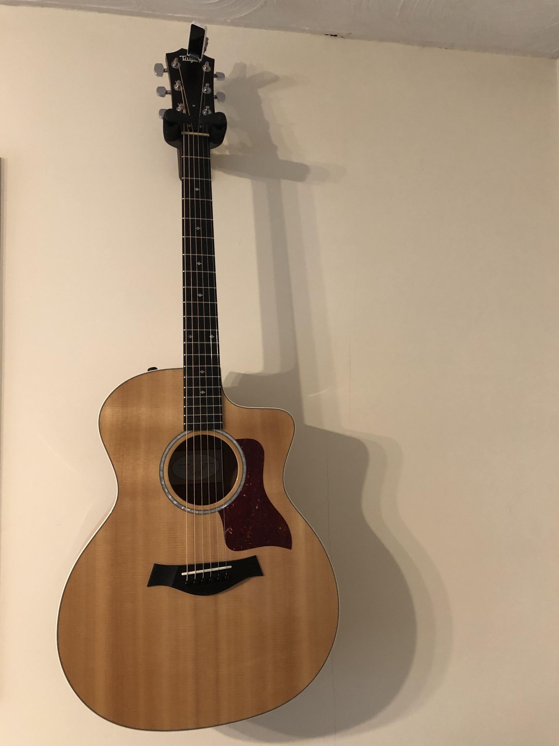 Re- Stringing a Taylor Electro Acoustic Guitar and Locking the Strings ...