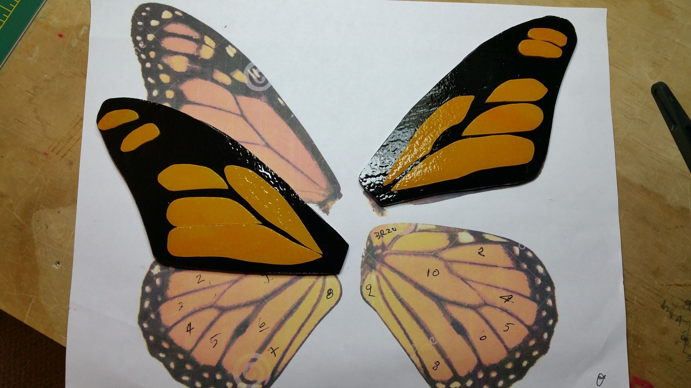 Copper Wire and Fused Glass Butterfly : 5 Steps (with Pictures ...