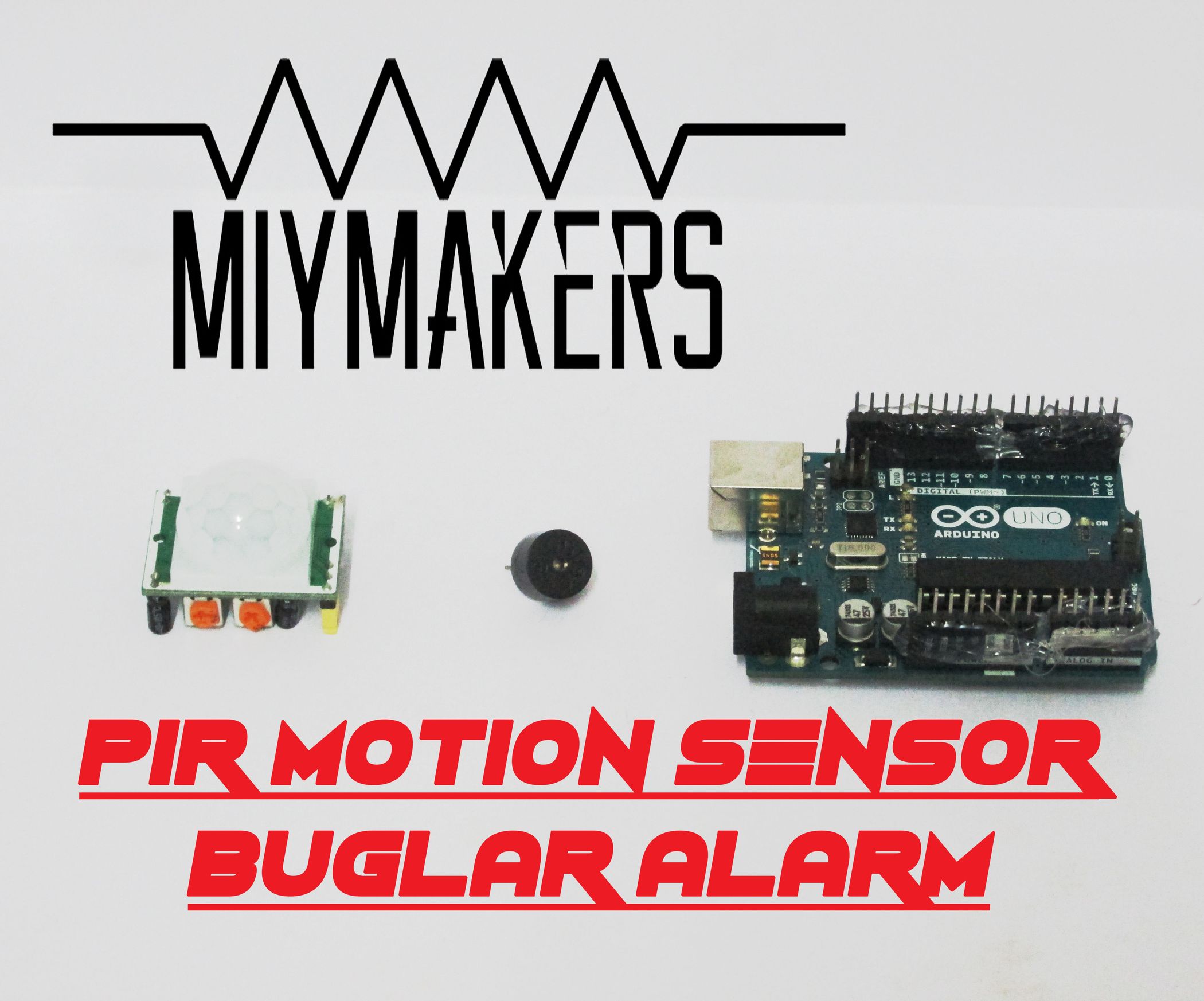 Buglar Alarm Using PIR MOTION SENSOR : 7 Steps (with Pictures ...
