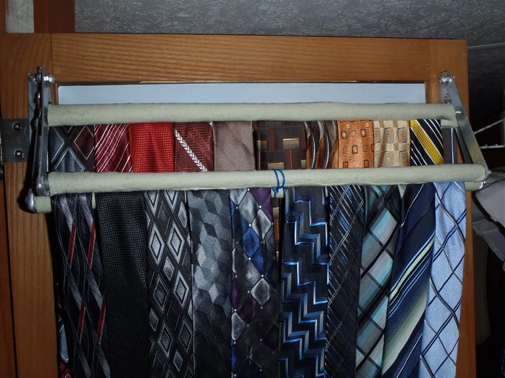 Closet Door Clamping Tie Rack : 11 Steps (with Pictures) - Instructables