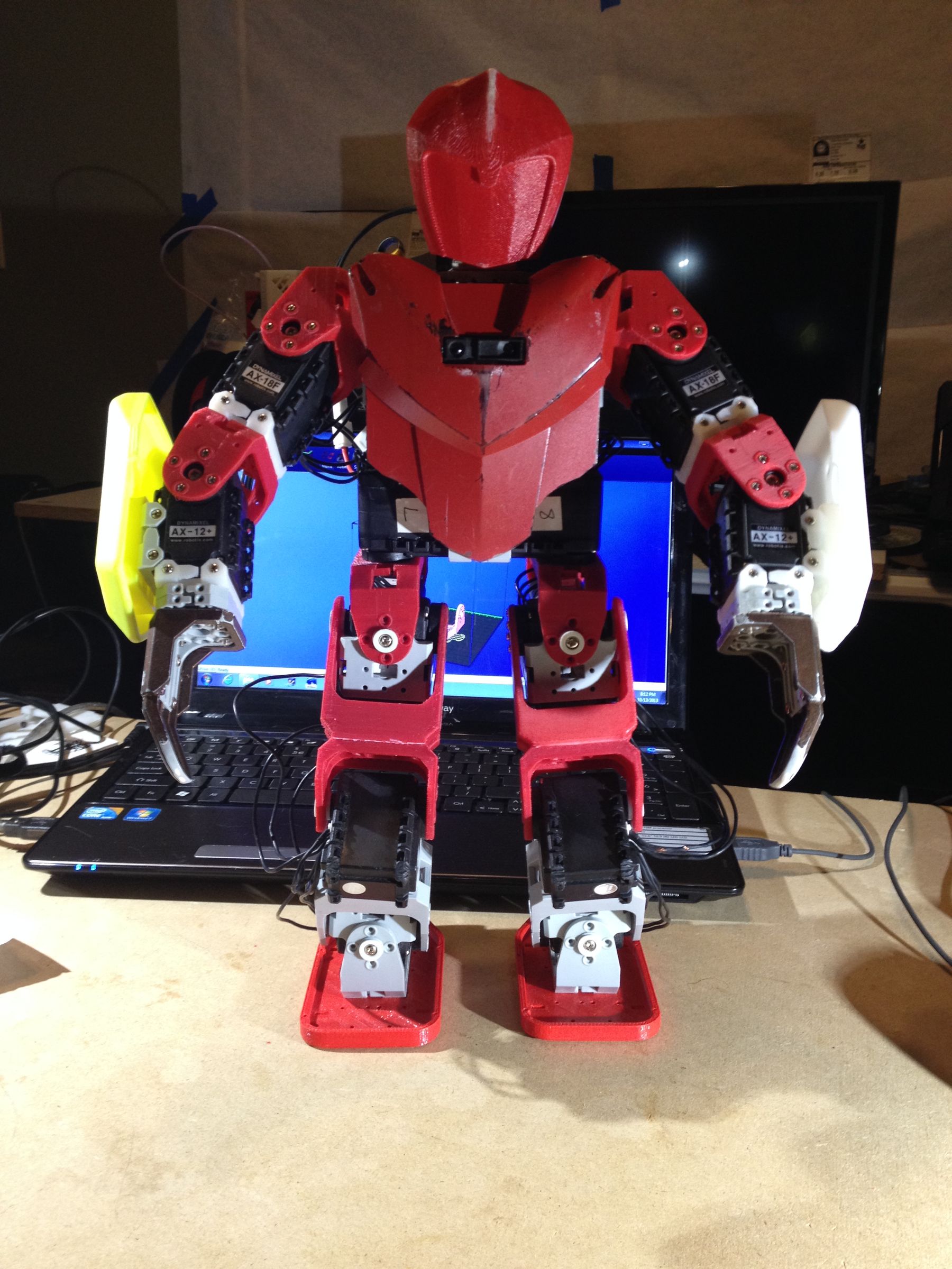 3D Printed Humanoid Robot for Under 1000.00 USD : 10 Steps - Instructables