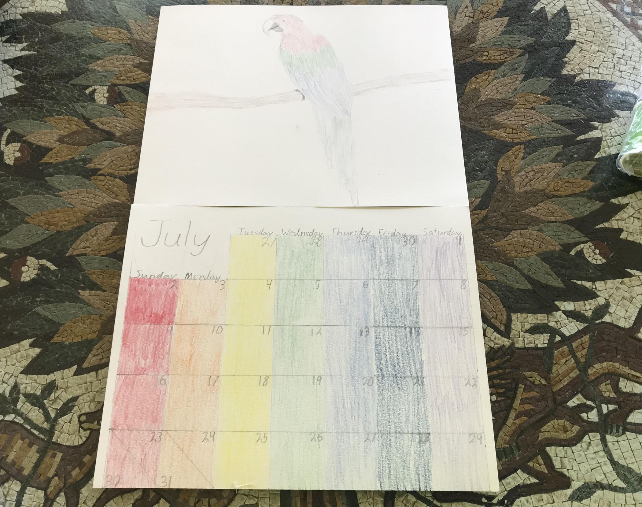 Rainbow Calendar : 13 Steps - Instructables