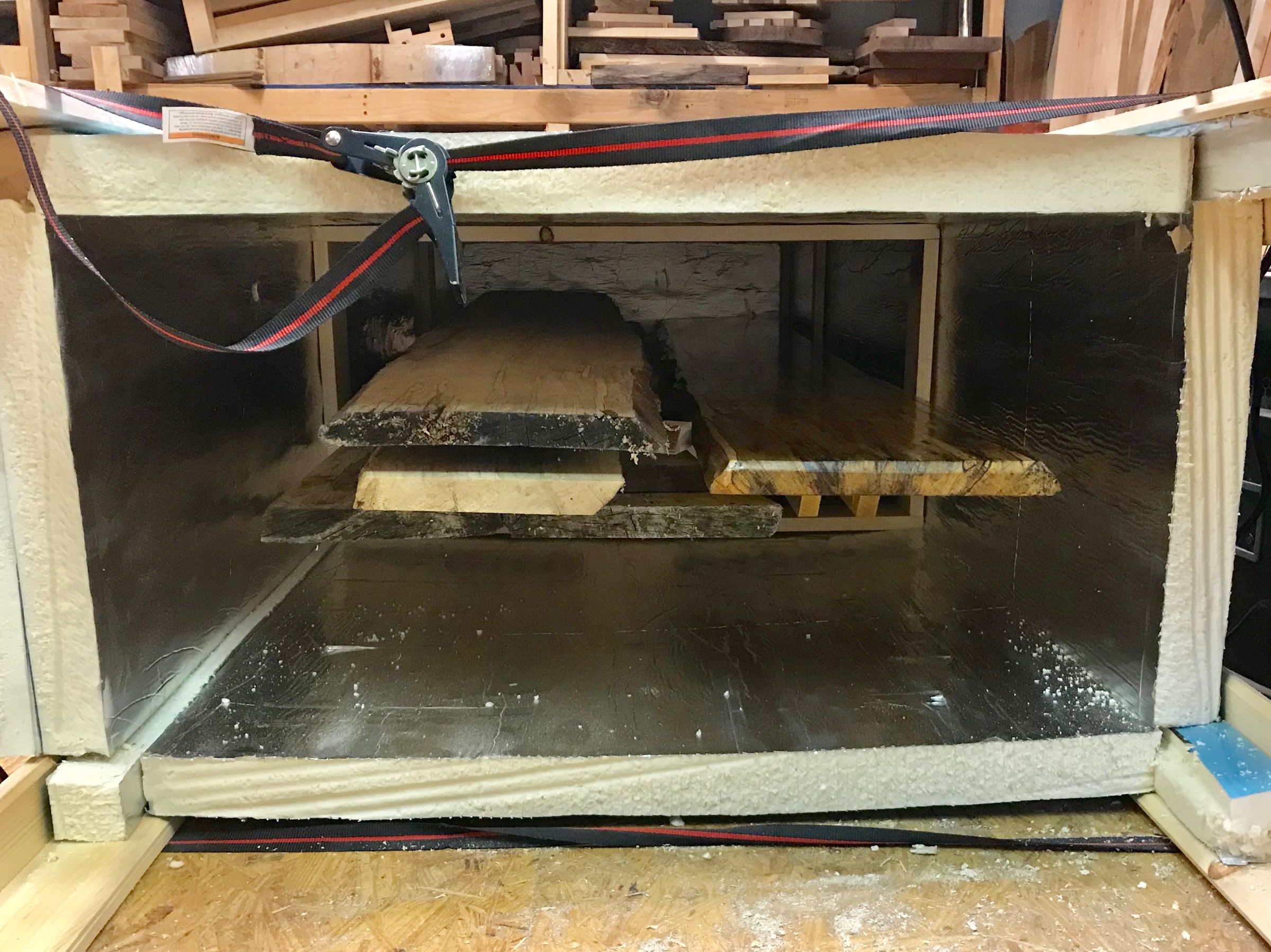 Reclaimed Lumber Scalable-size Wood Kiln : 7 Steps (with Pictures ...