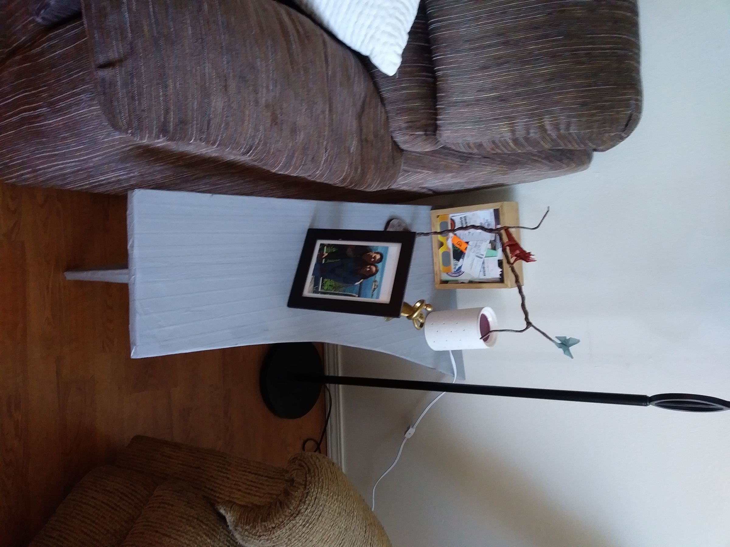 Modern Side Table Made Out of Cardboard : 5 Steps (with Pictures ...