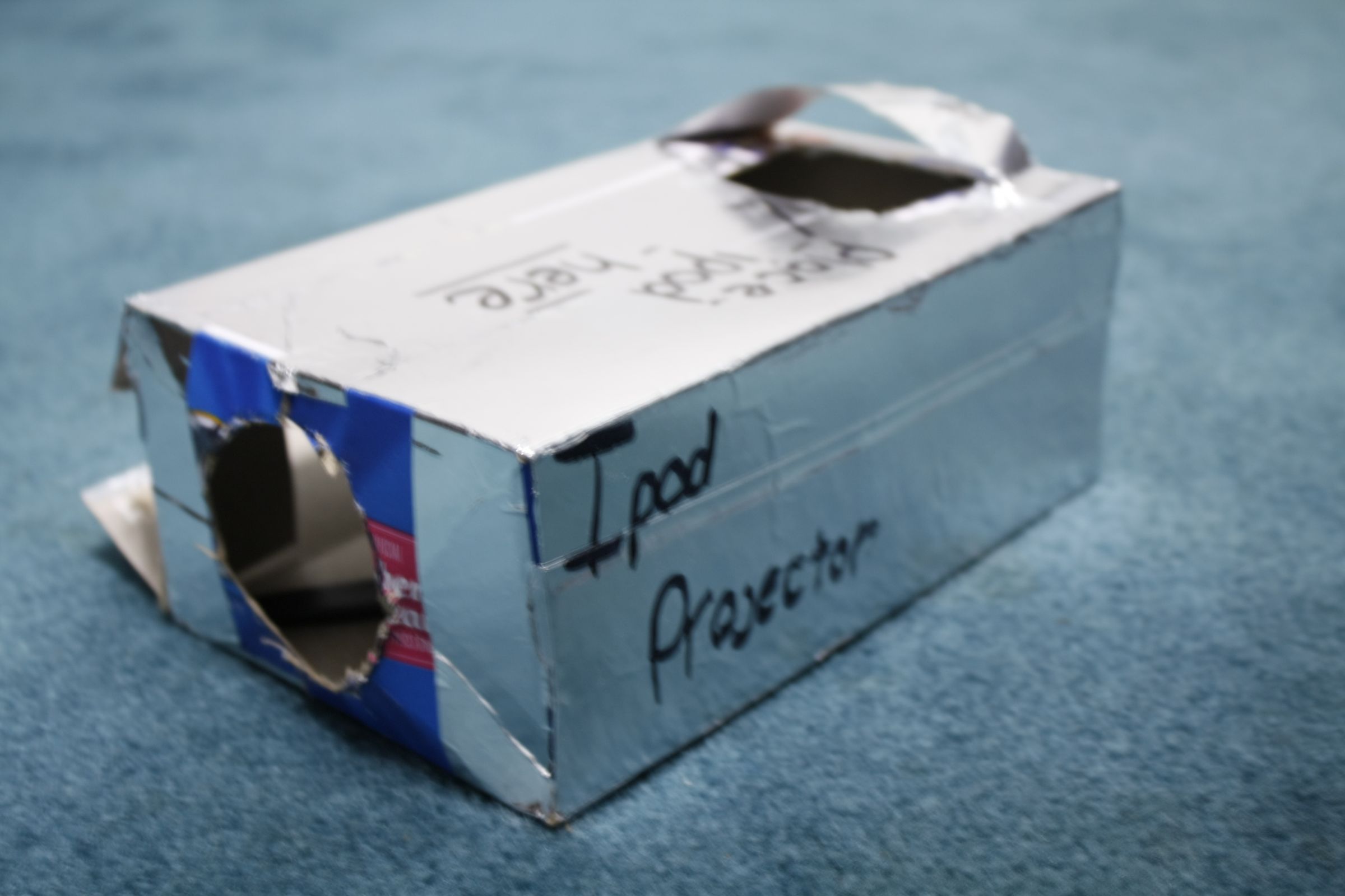 Super Easy Ipod Projector!!!! : 5 Steps - Instructables