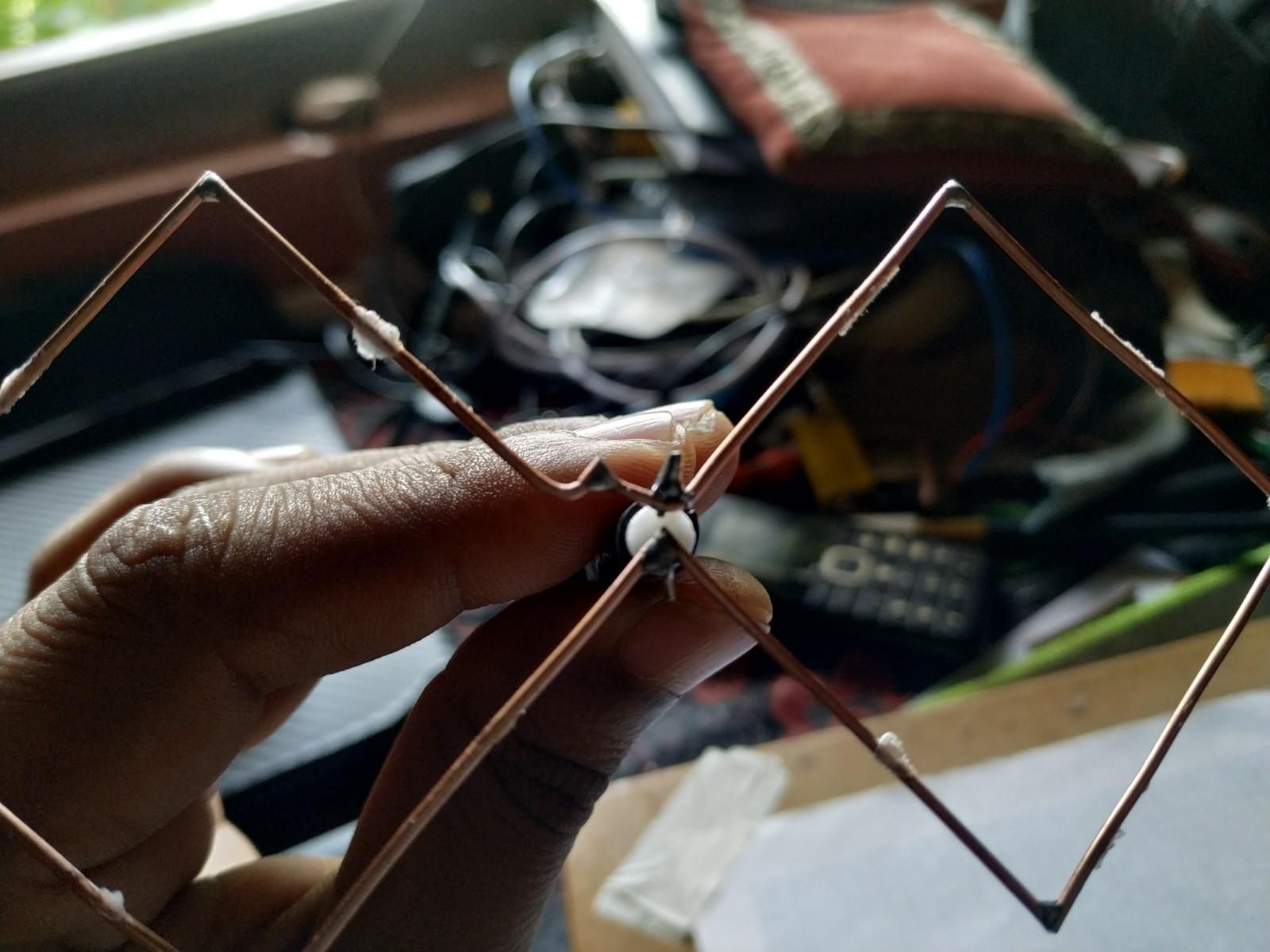 How to Make 4G LTE Double BiQuade Antenna Easy Steps : 3 Steps ...