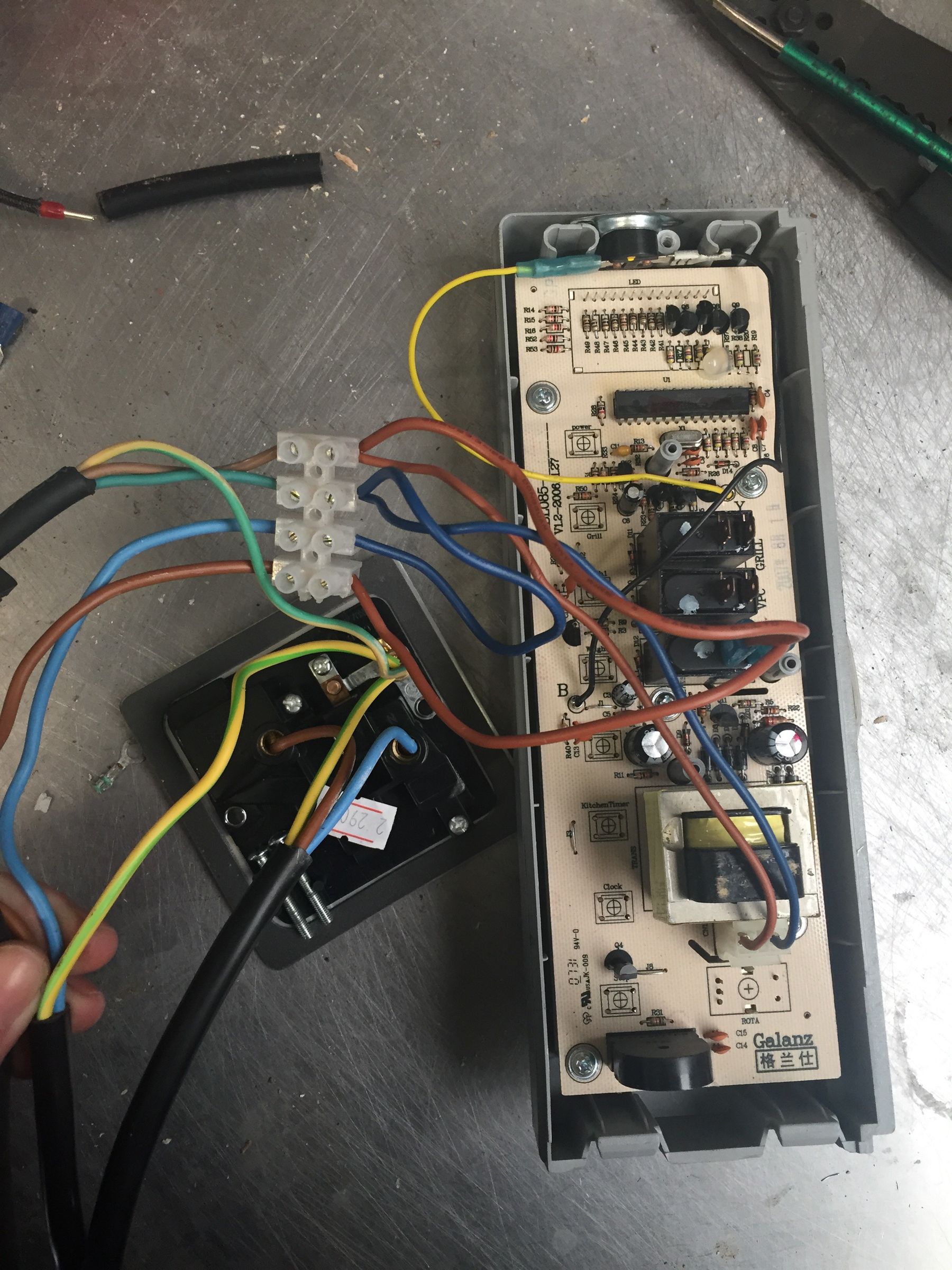 Digital Timer From Microwave Oven Timer : 5 Steps (with Pictures ...