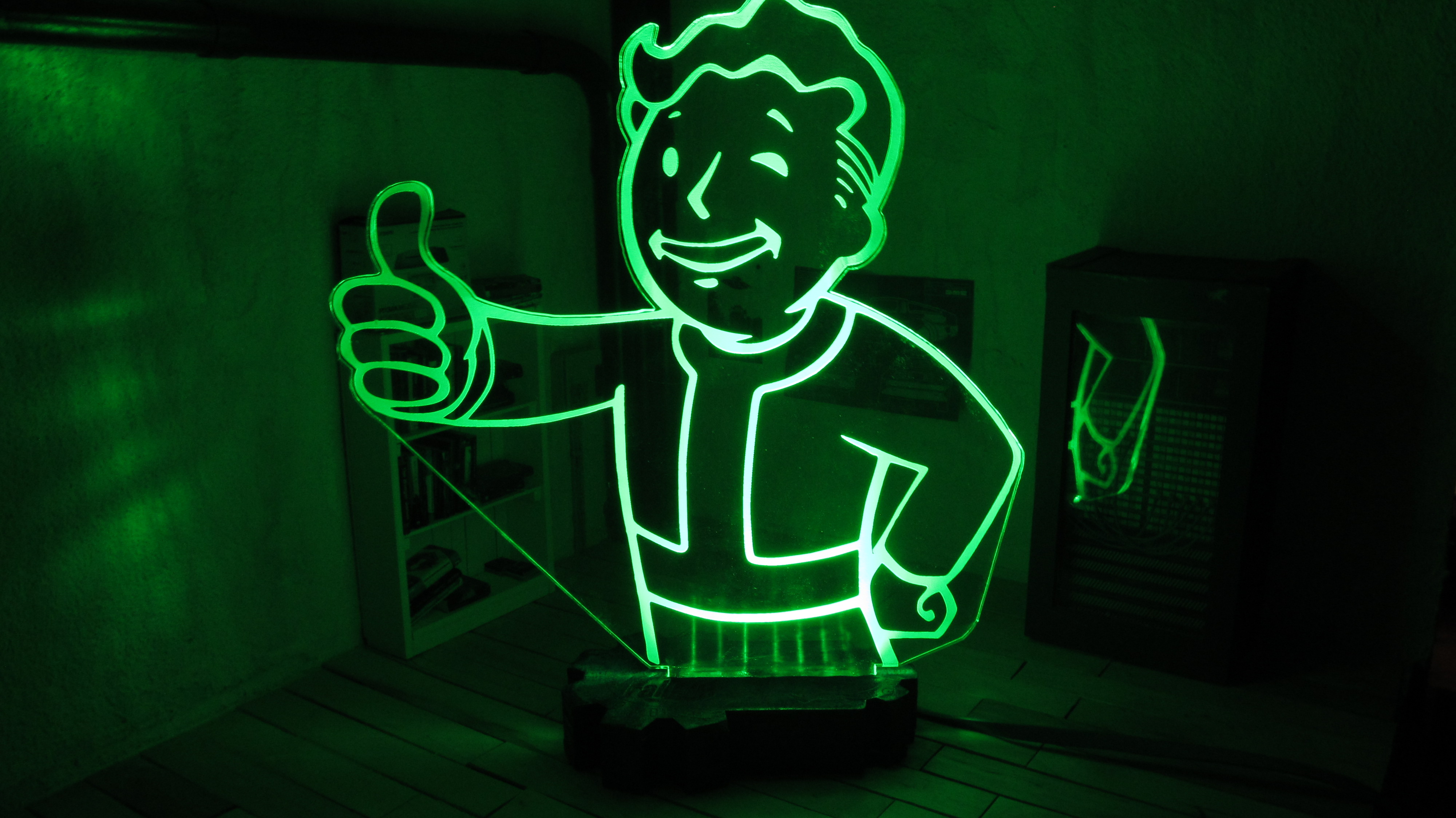 Fallout Vault Boy Led Light : 5 Steps (with Pictures) - Instructables