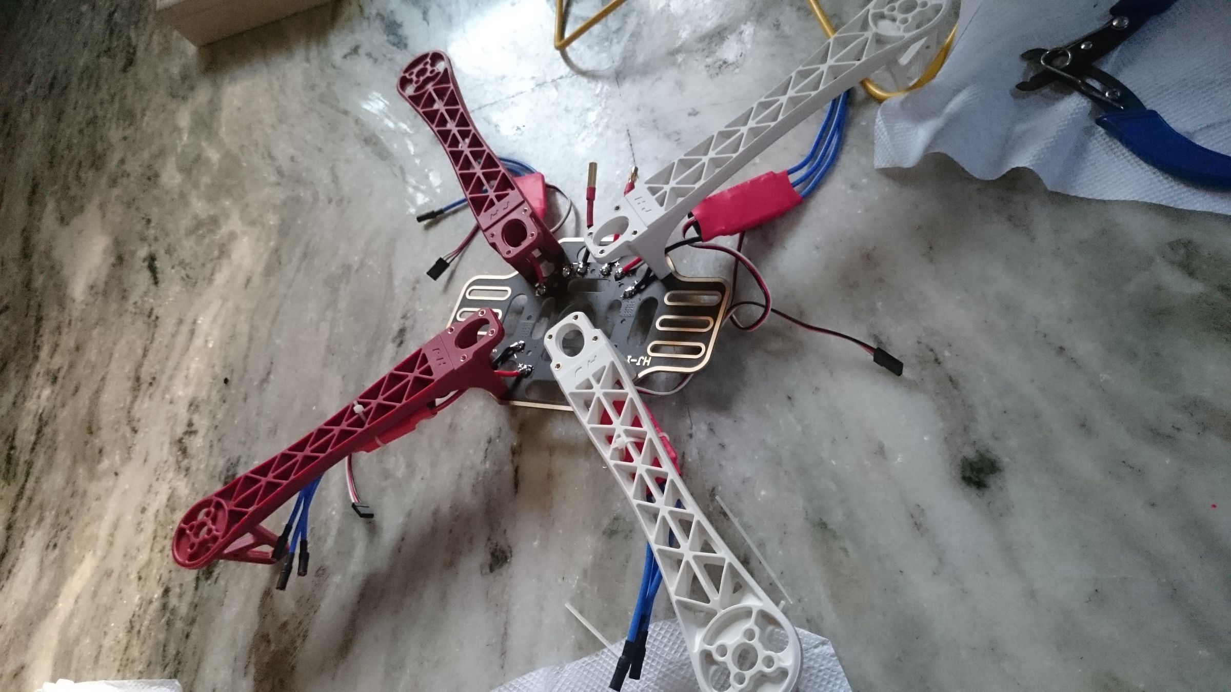DJi F450 Quadcopter How to Build? Home Built. : 7 Steps (with Pictures ...